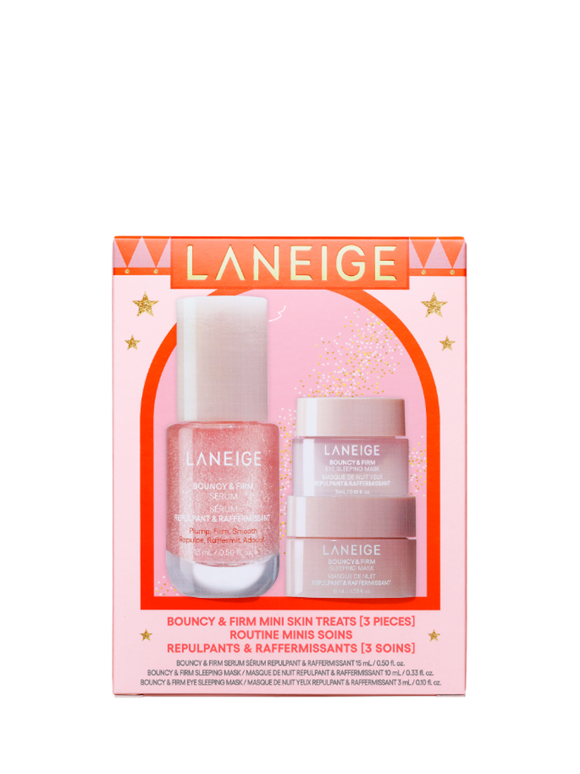 LANEIGE Bouncy & Firm Mini Skin Treats Holiday Gift Set