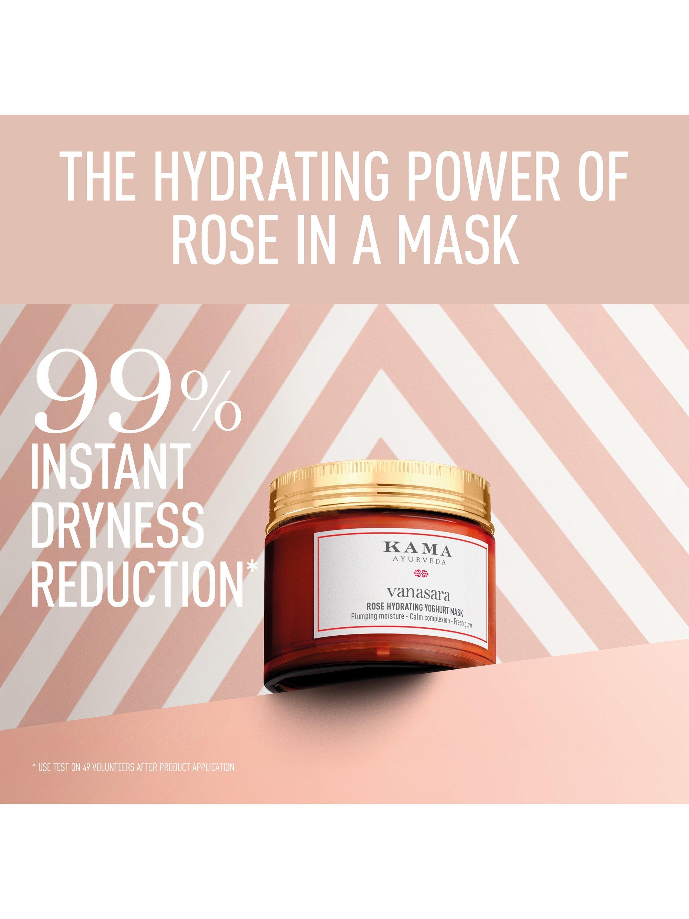 Kama Ayurveda Vanasara Rose Hydrating Yoghurt Mask, 50ml