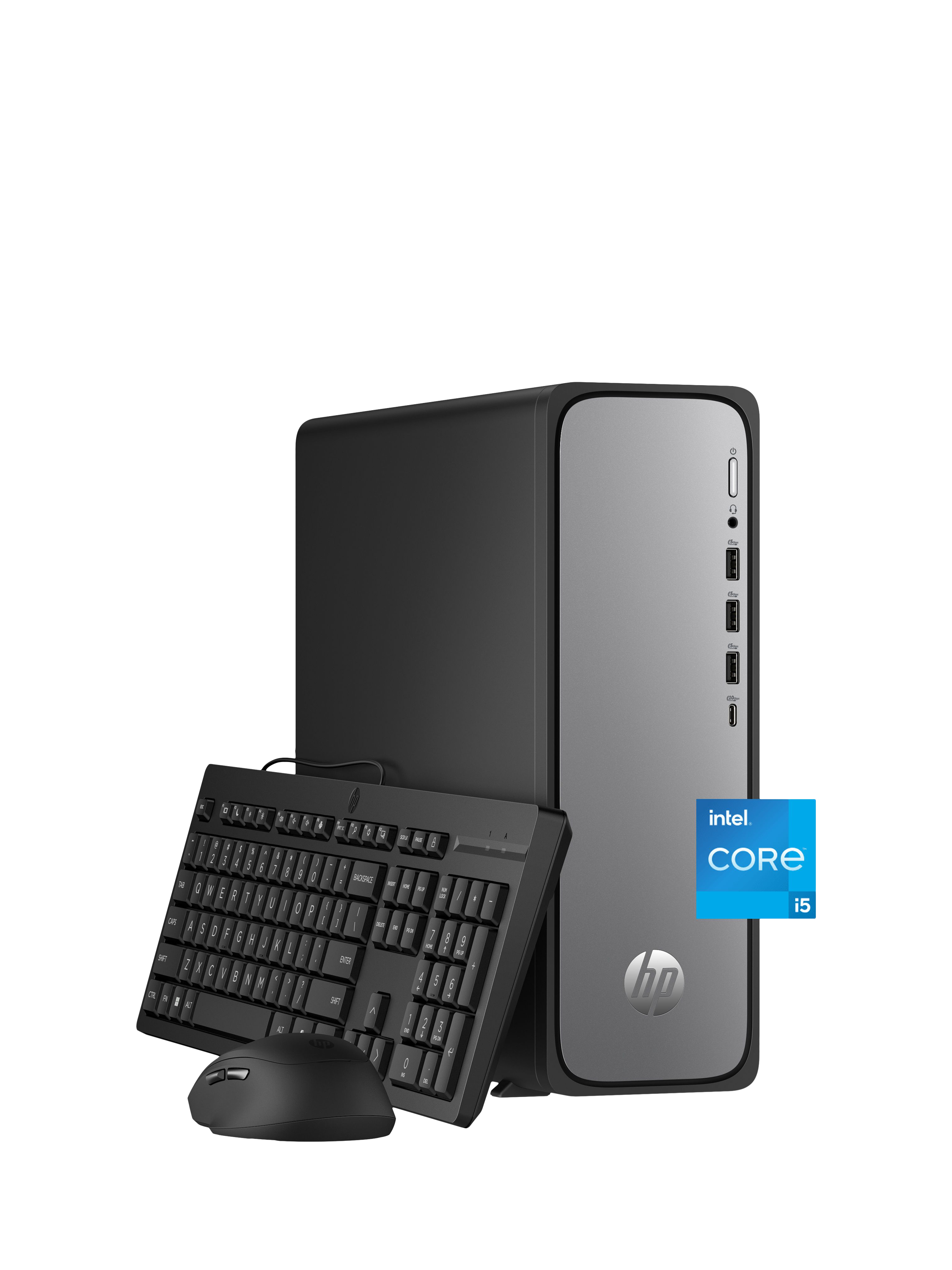 HP OmniDesk S03-0008na Slim Desktop PC, Intel Core i5 Processor, 16GB ...