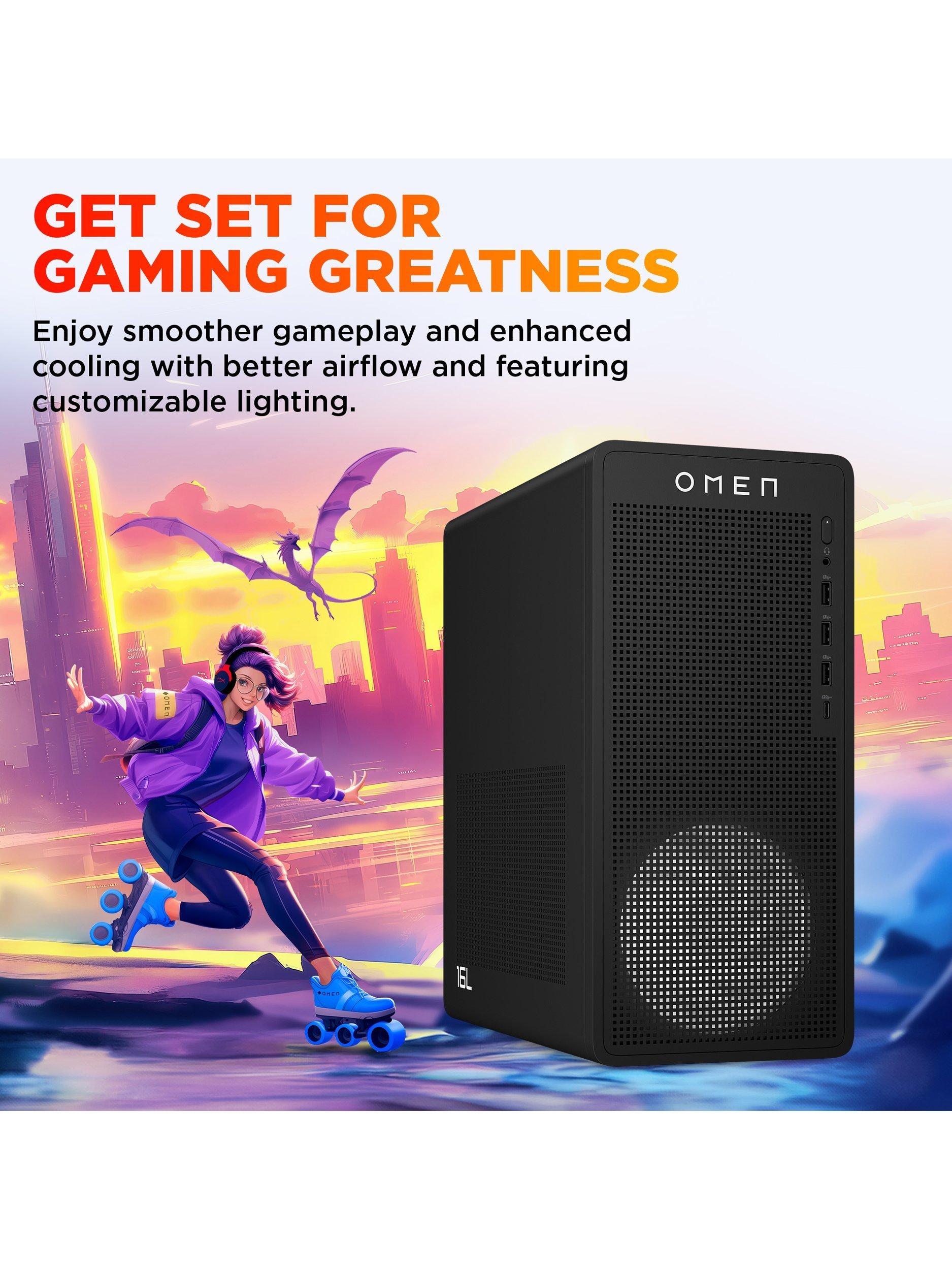 HP OMEN 16L TG03-0008na Desktop Gaming PC, Intel Core i5 Processor ...