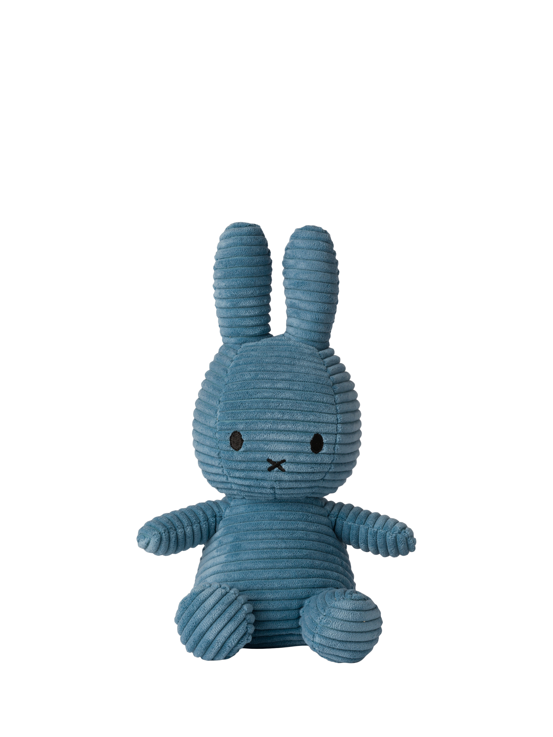 Bon Ton Toys Miffy Corduroy Soft Toy, 23cm, Aviator Blue