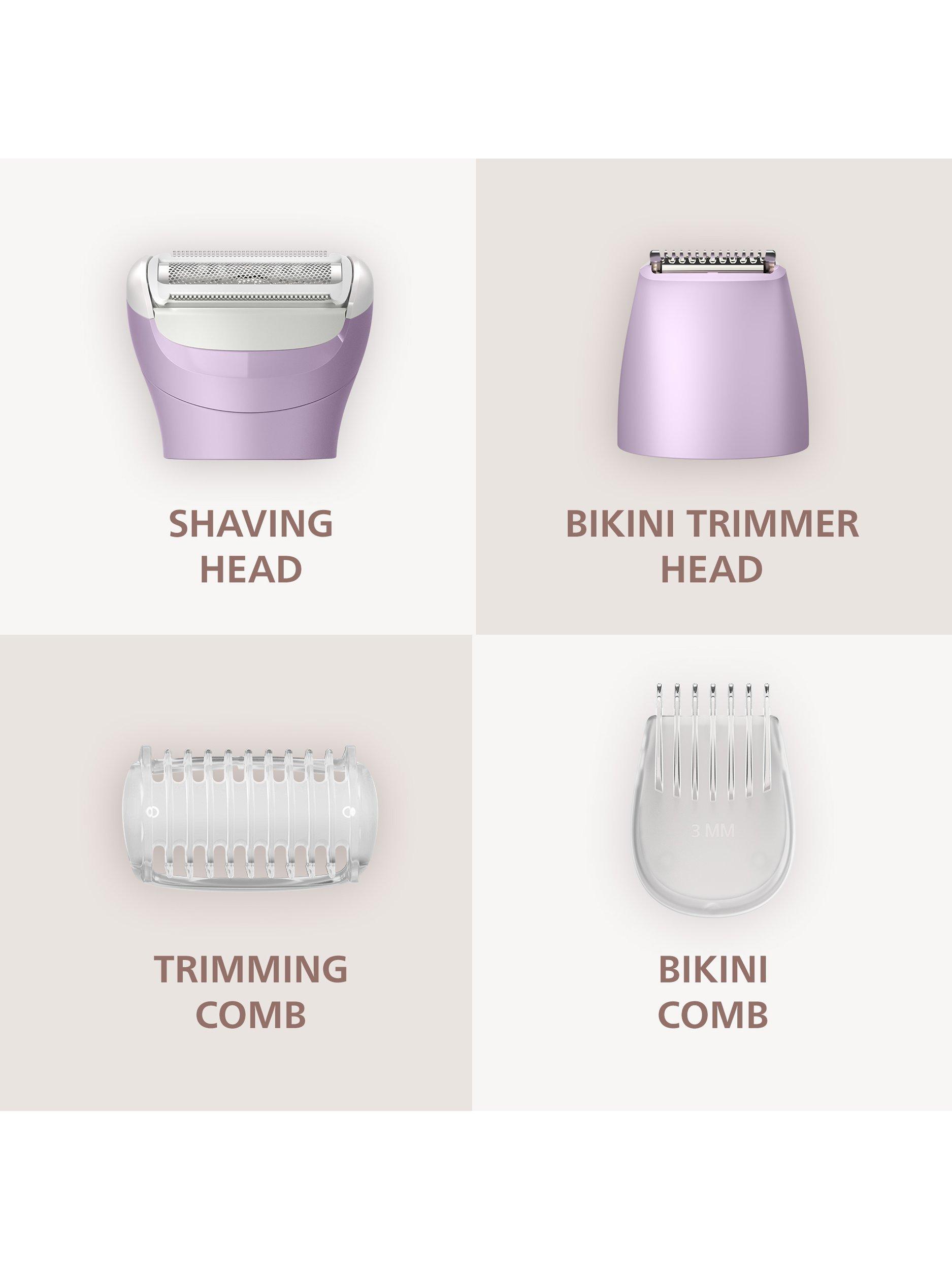 Philips Ladyshave 6000BRL138 Shaver, Purple