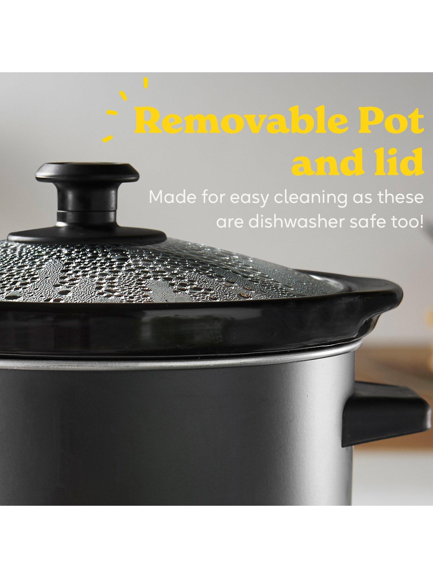 Russell Hobbs Chalkboard Slow Cooker, 3.5L, Black
