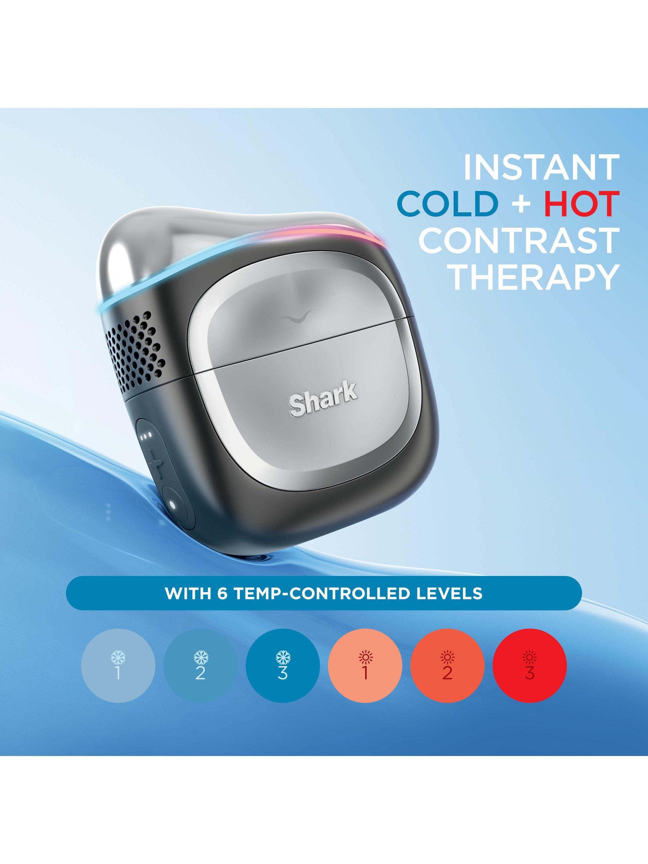 Shark DePuffi Instant Hot + Cold Constrast Therapy, Warm Black