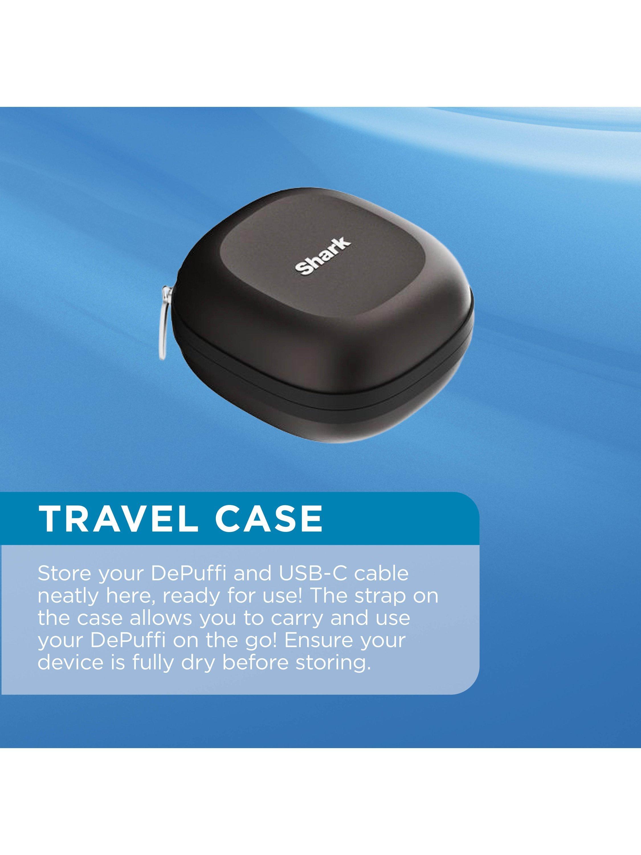 Shark DePuffi Instant Hot + Cold Constrast Therapy, Warm Black