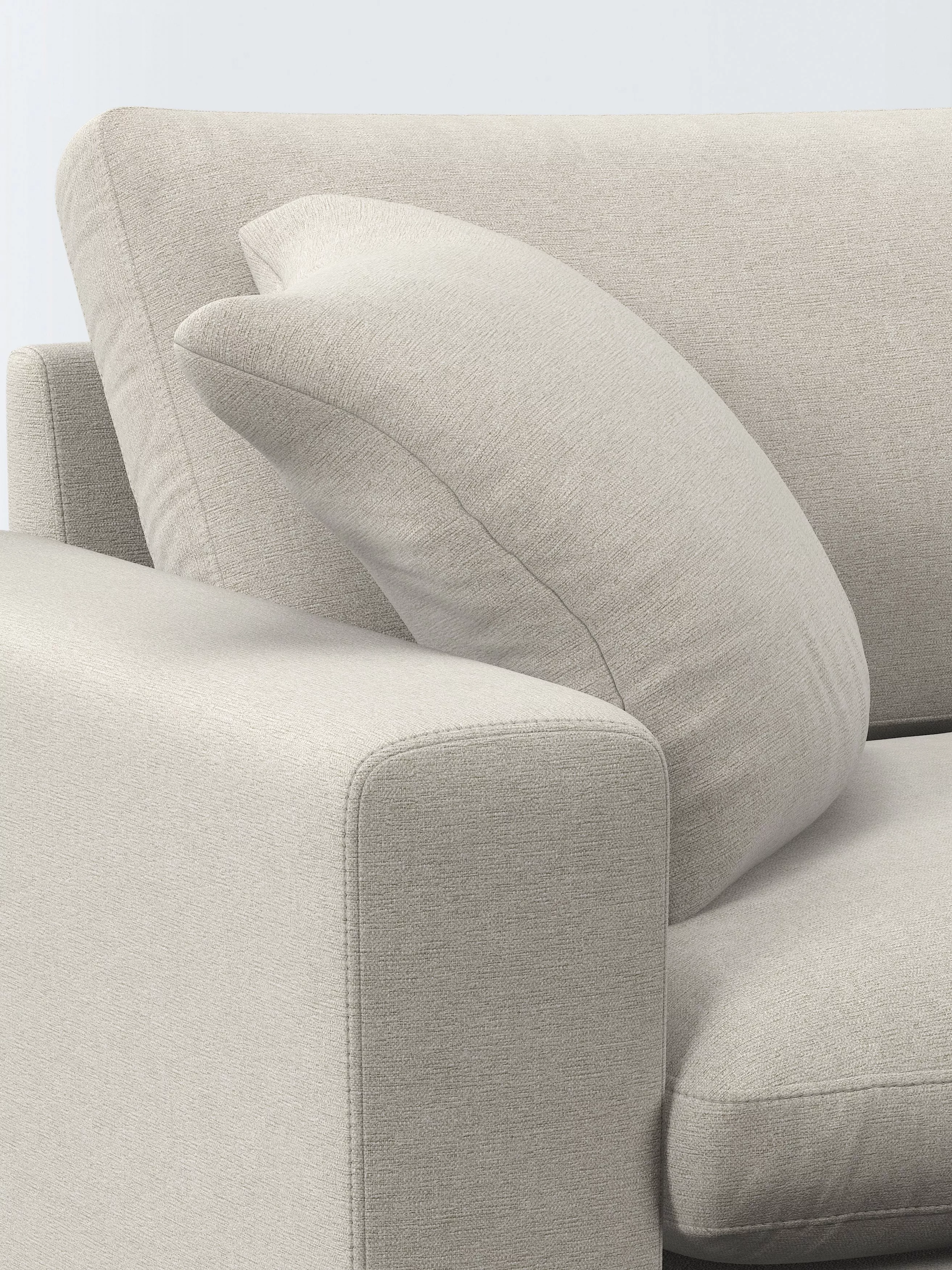 John Lewis Mellow Grand 4 Seater Sofa, Matilda Natural