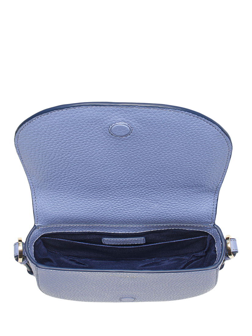 Aspinal of London Leather Satchel Bag, Capri Blue