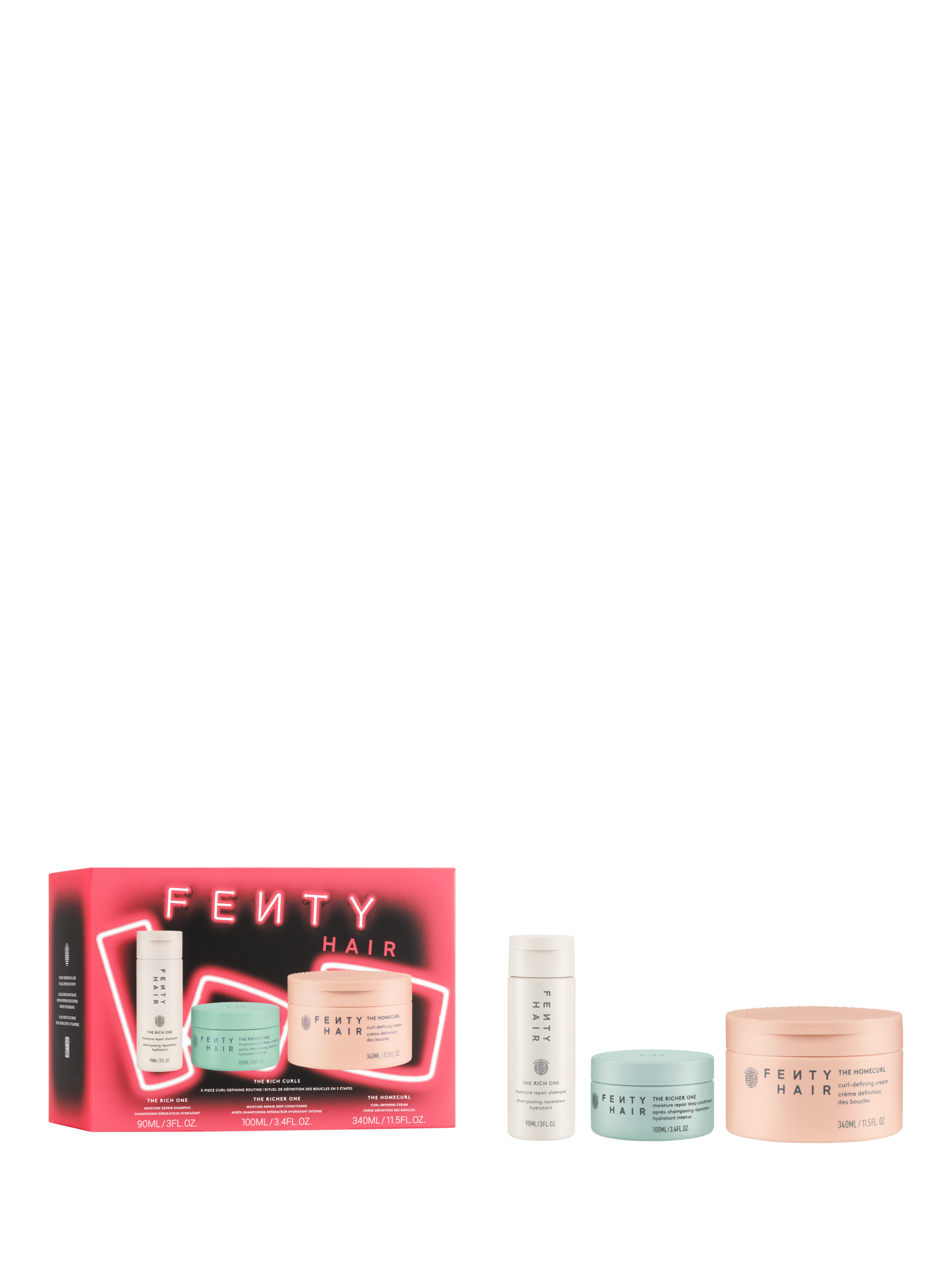 Fenty Hair The Rich Curls Haircare Gift Set