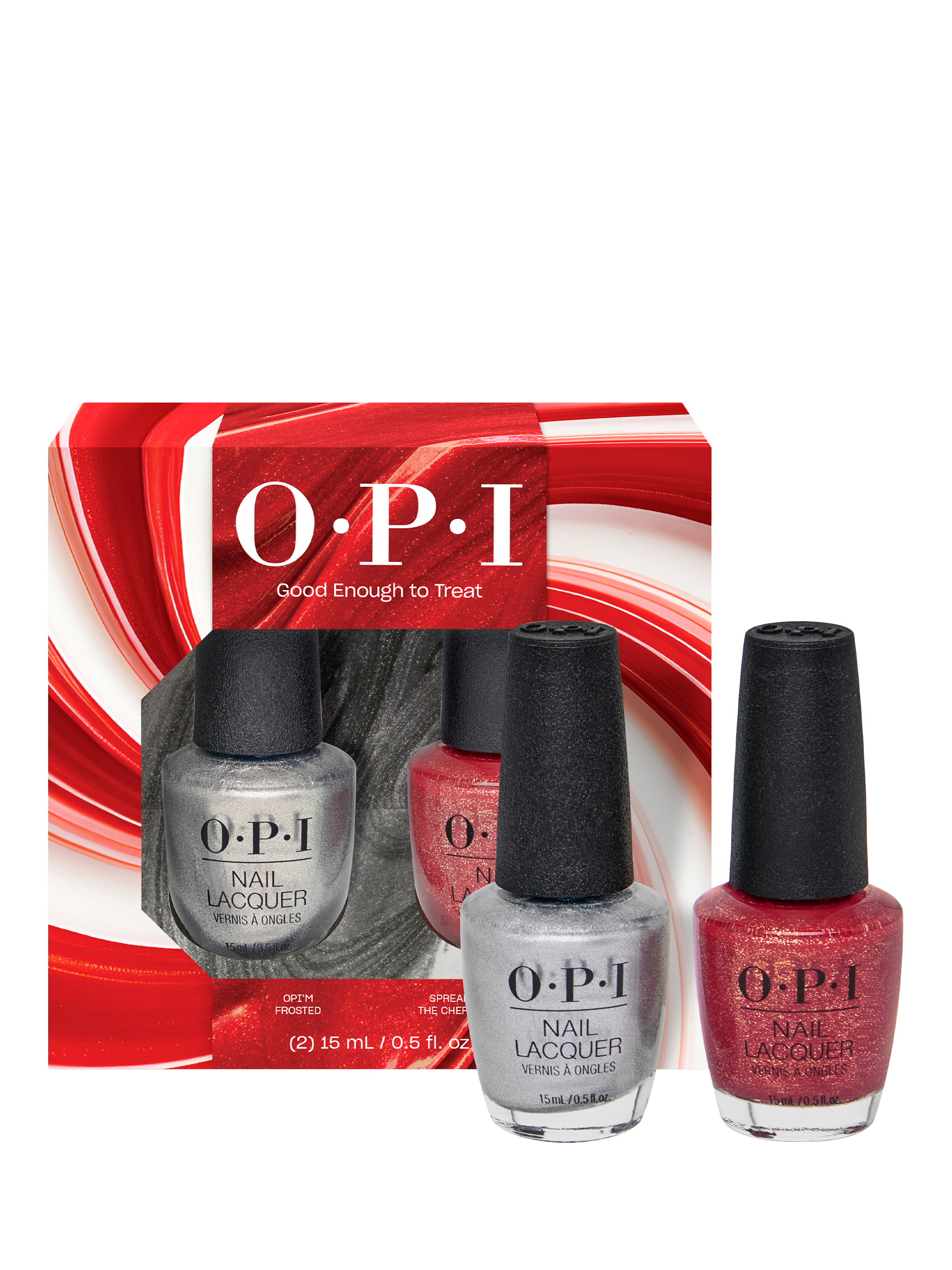 OPI Good Enough To Treat Nail Lacquer Collection, 2 x 15ml