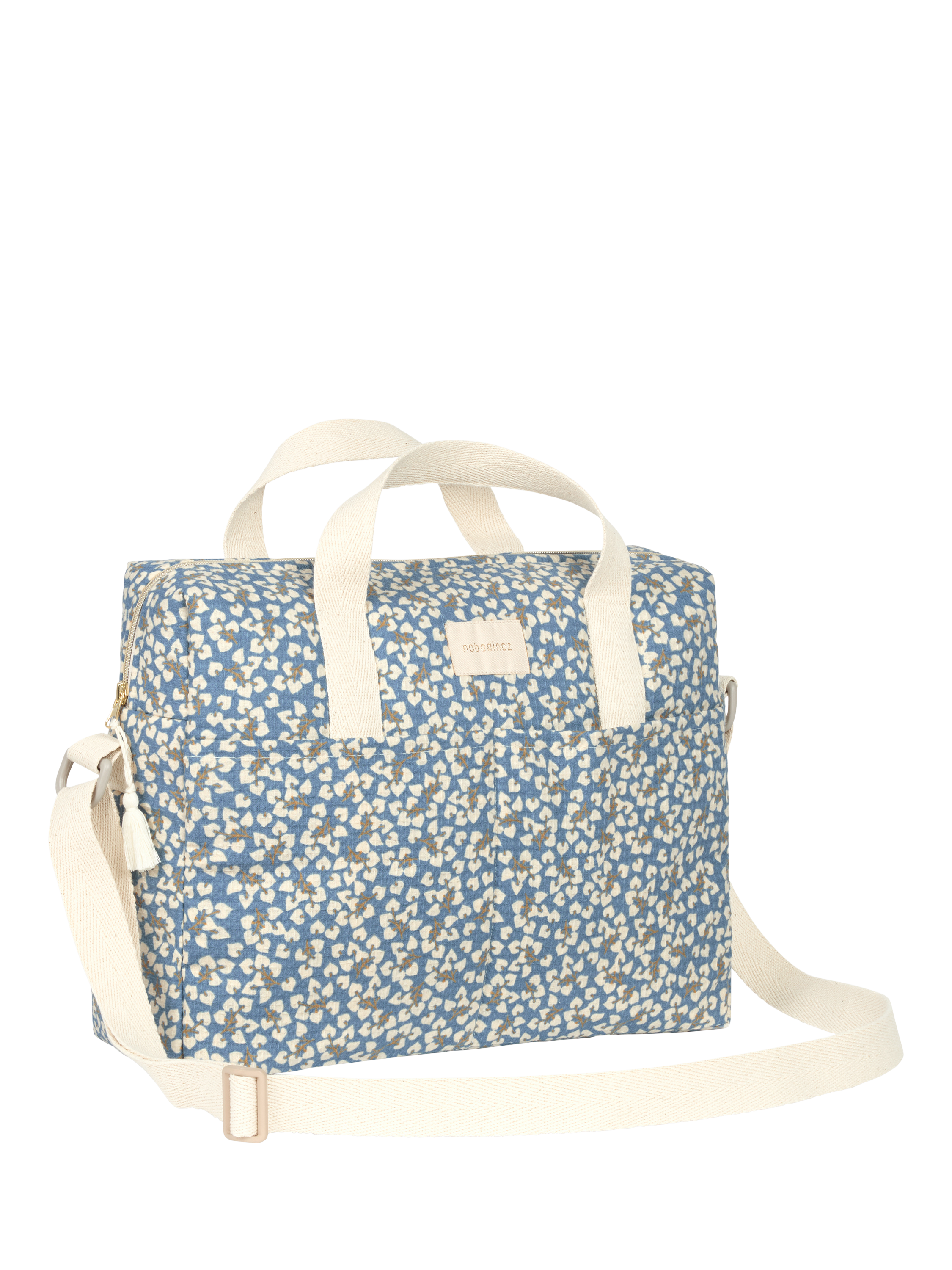 Nobodinoz Gala Changing Bag, Blue Yumiko