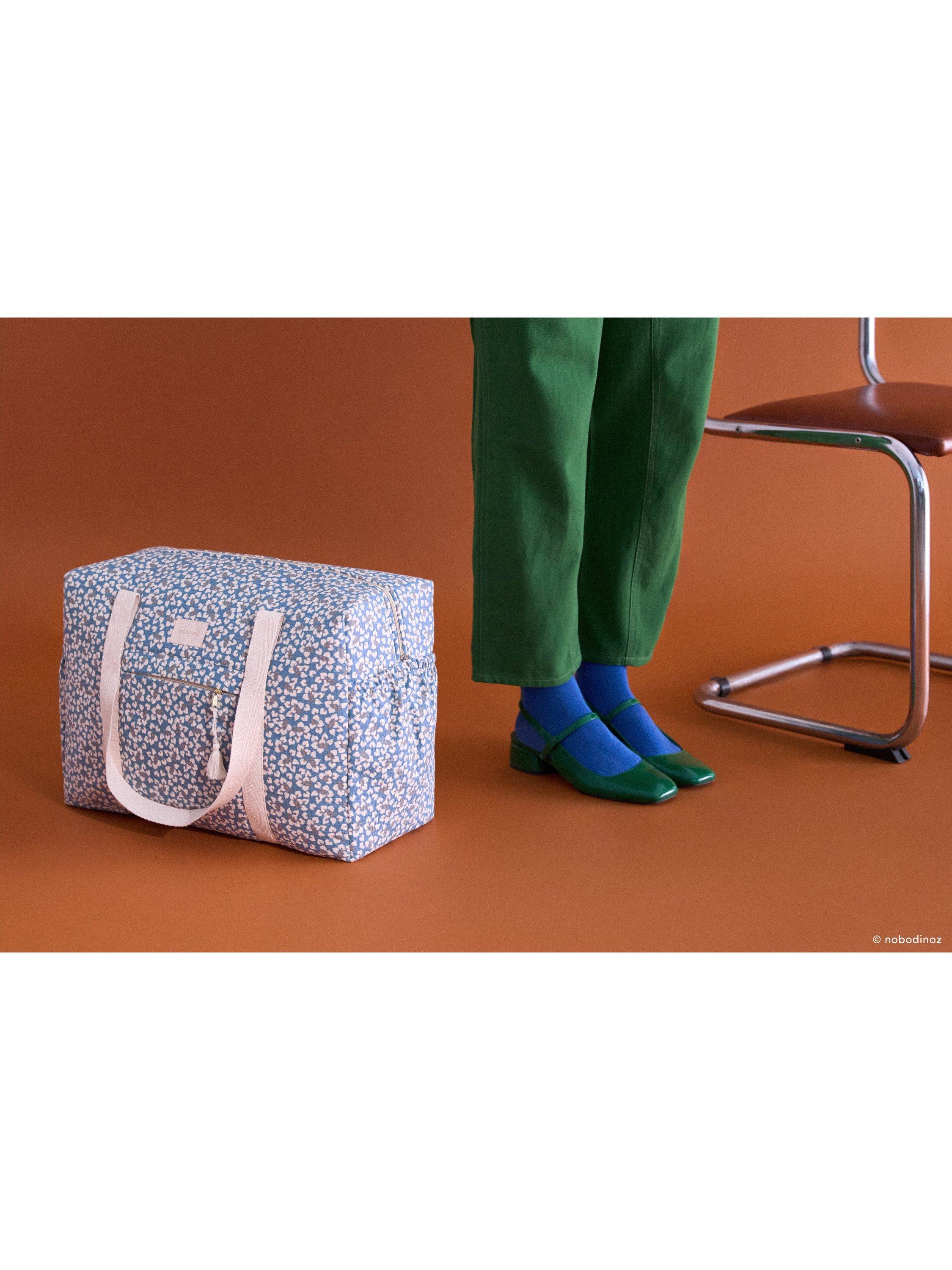 Nobodinoz Opera Maternity Bag, Blue Yumiko