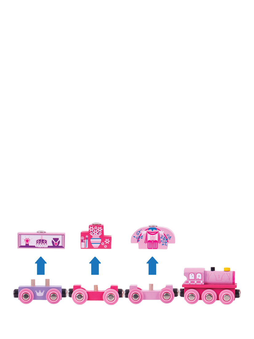 Bigjigs Toys Wooden Princess Train