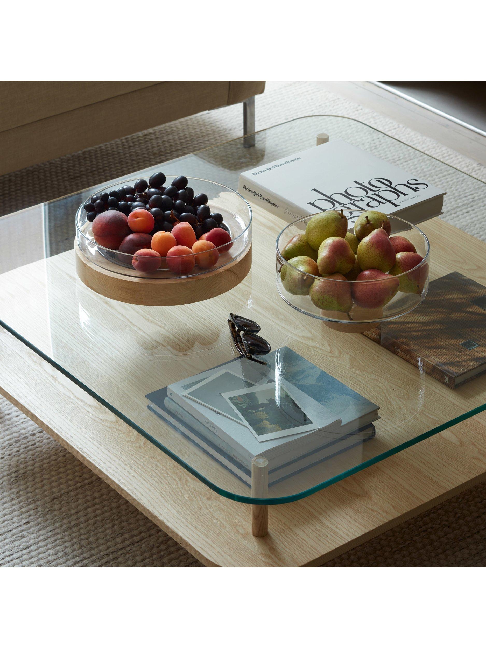 LSA International Lotta Pedestal Bowl, Dia.25cm