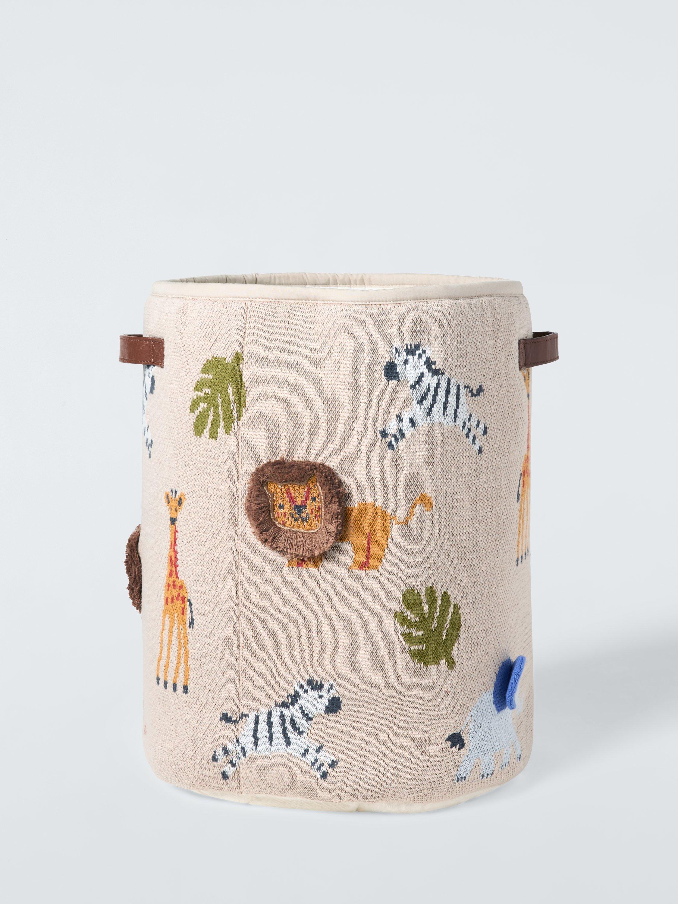John Lewis Kids' Eden Safari Basket, Natural