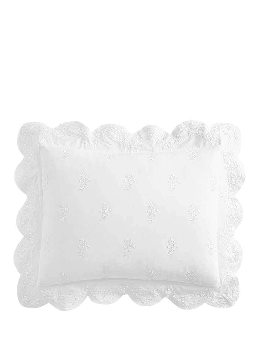Pottery Barn Heirloom Standard Pillowcase