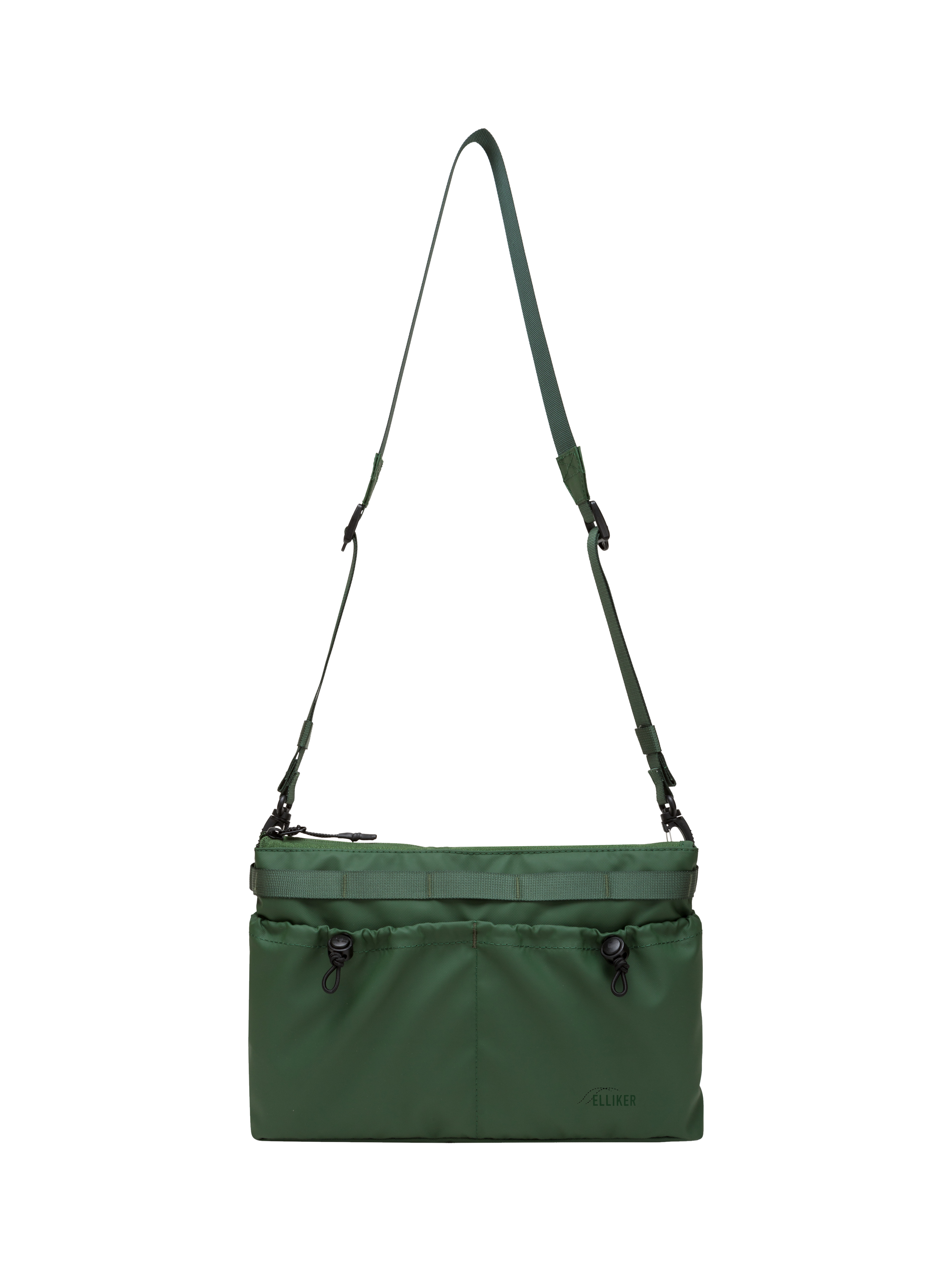 ELLIKER Selside Cross Body Sacoche Bag, 3L, Green