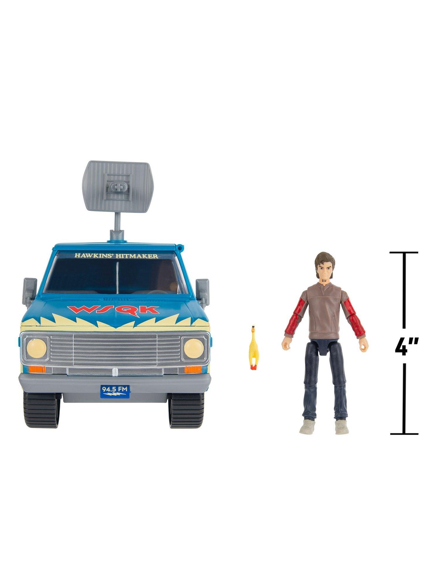 Stranger Things Netflix The Squawk Van & Steve Harrington Playset