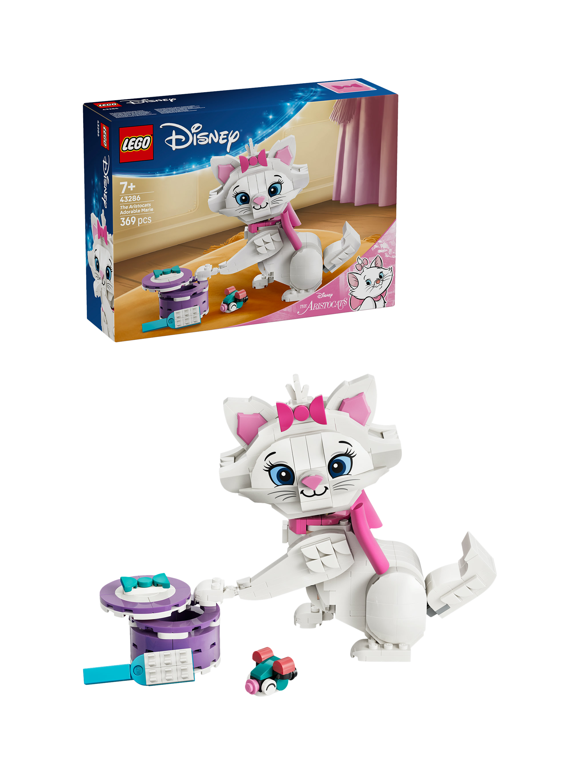 LEGO Disney 43286 The Aristocats Adorable Marie Building Toy