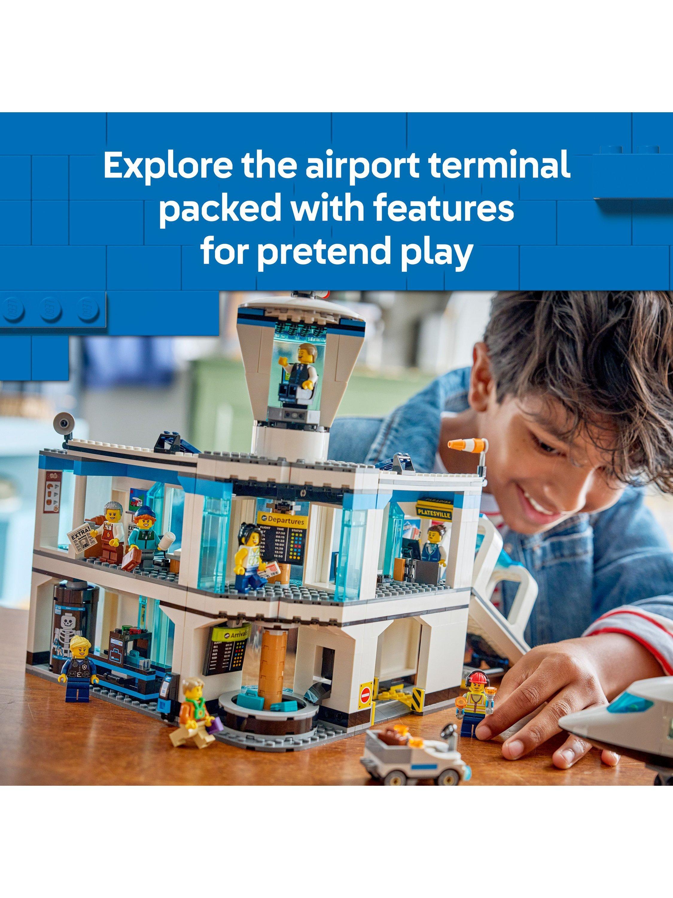 LEGO City 60502 Airport with Airplane Building Kit