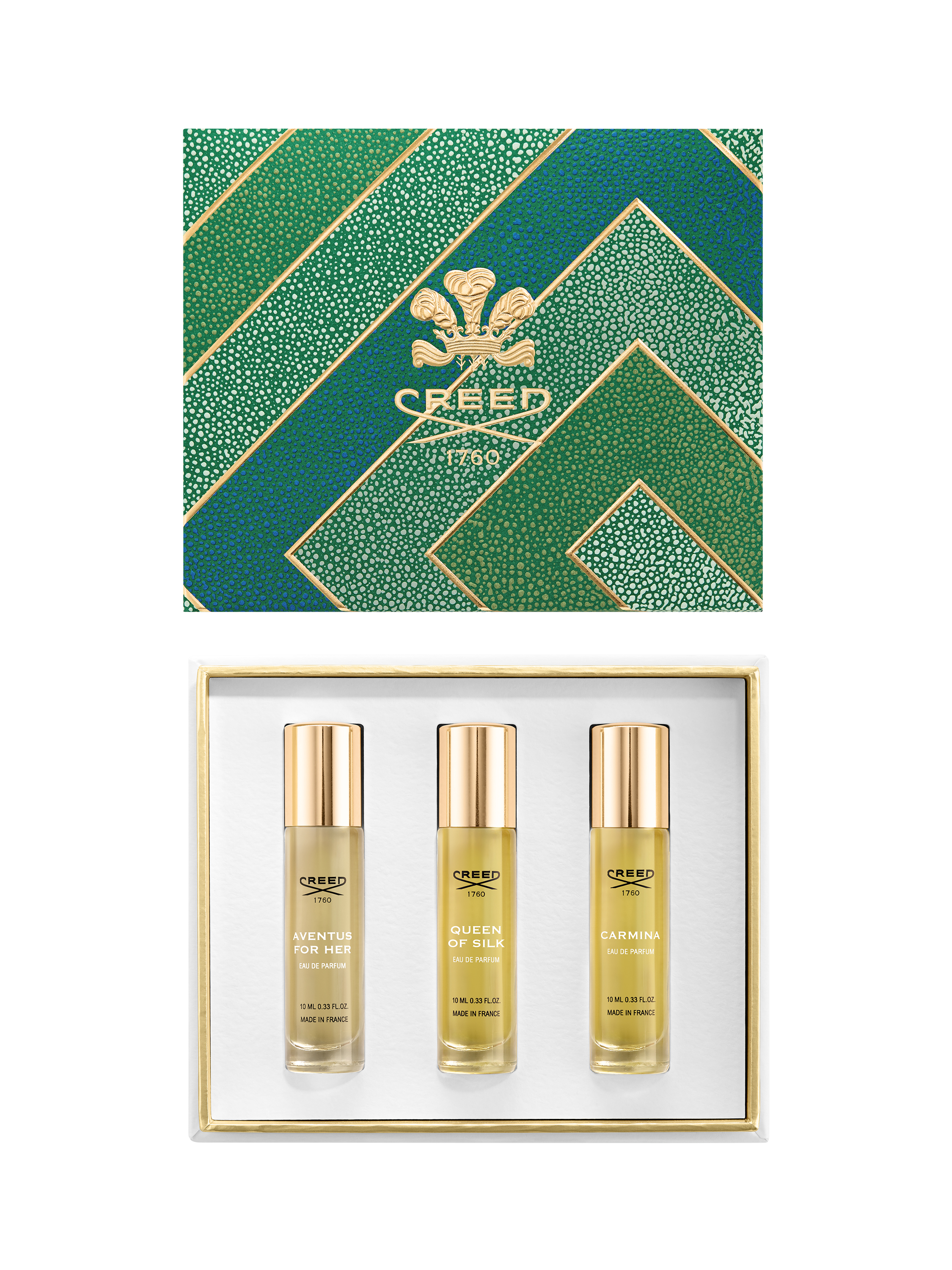 CREED Women's Eau de Parfum Trio Fragrance Gift Set, 3 x 10ml