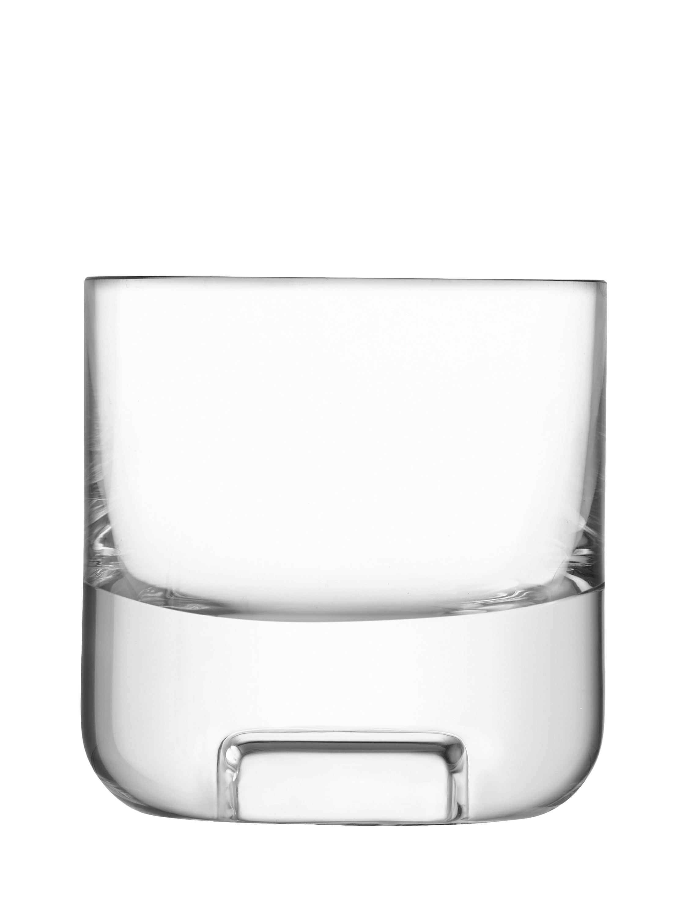 LSA International Cask Whiskey Glass Tumbler 240ml, Clear