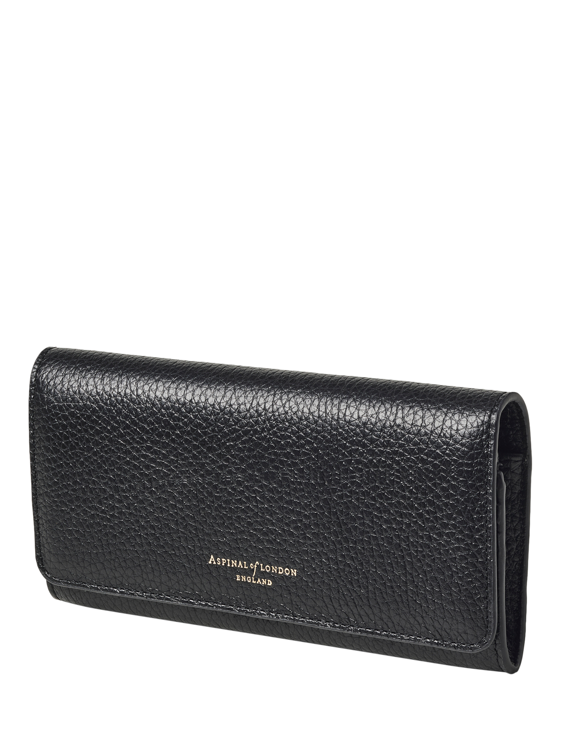 Aspinal of London Essential Leather Wallet, Black