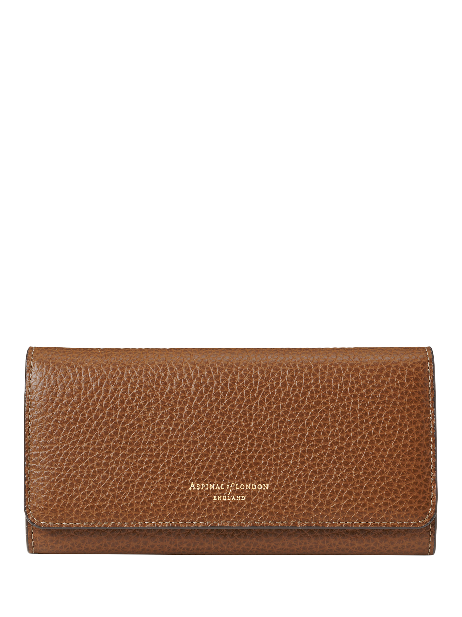 Aspinal of London Essential Leather Wallet, Tan