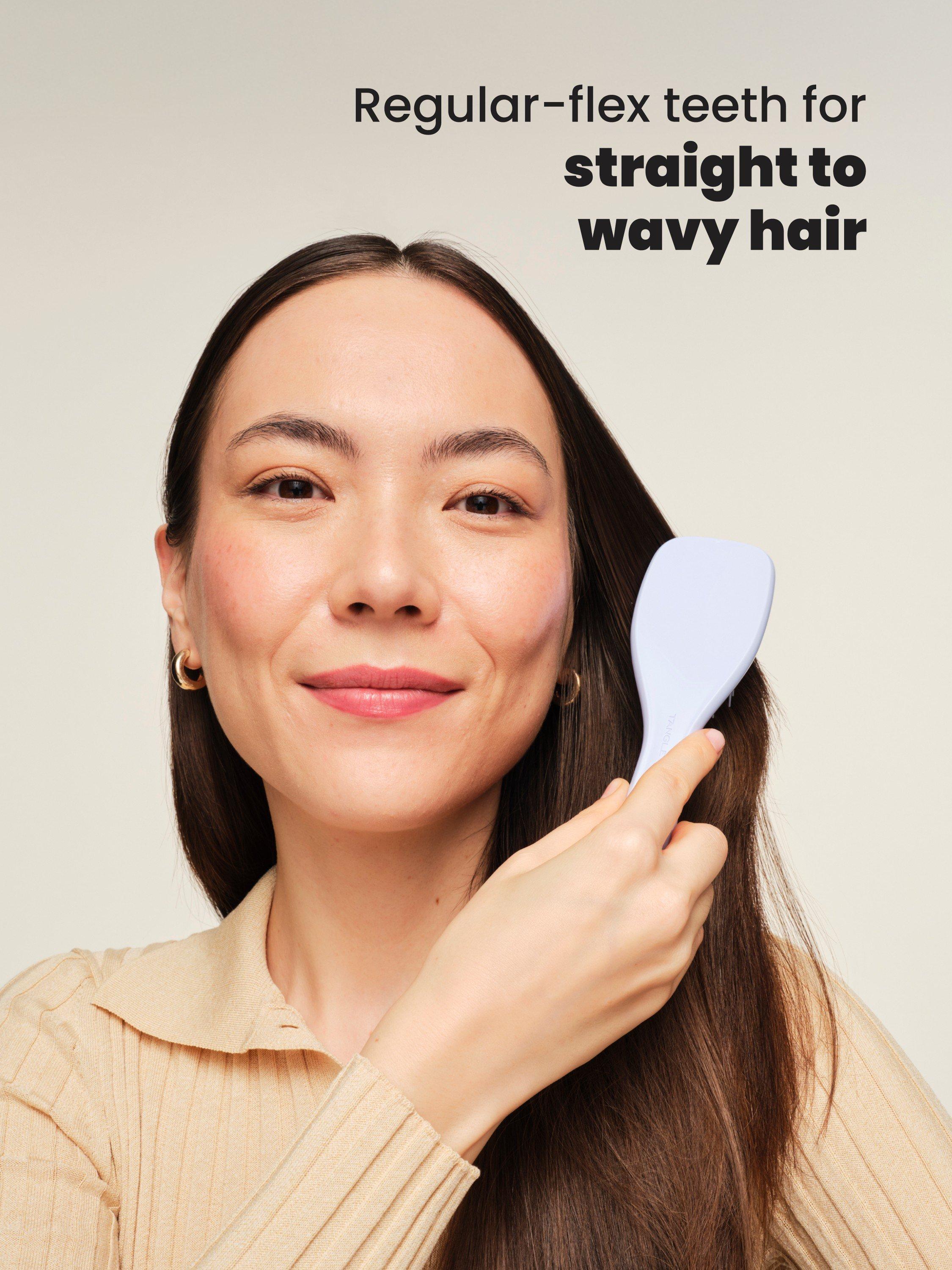 Tangle Teezer The Mini Ultimate Detangler Hair Brush, Digital Lavender