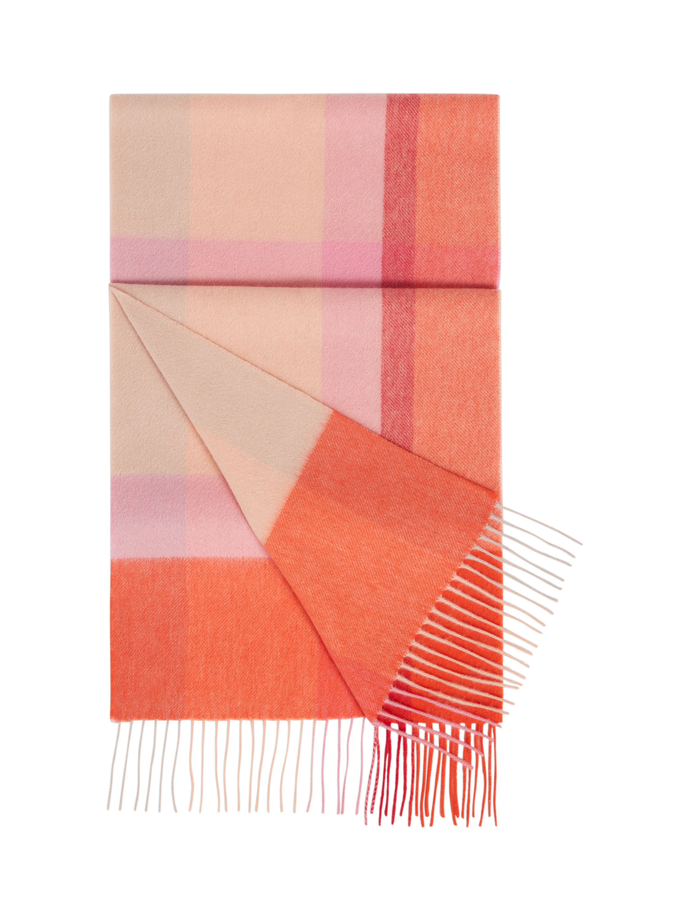 OSPREY LONDON Skye Cashmere & Wool Blend Scarf, Brights