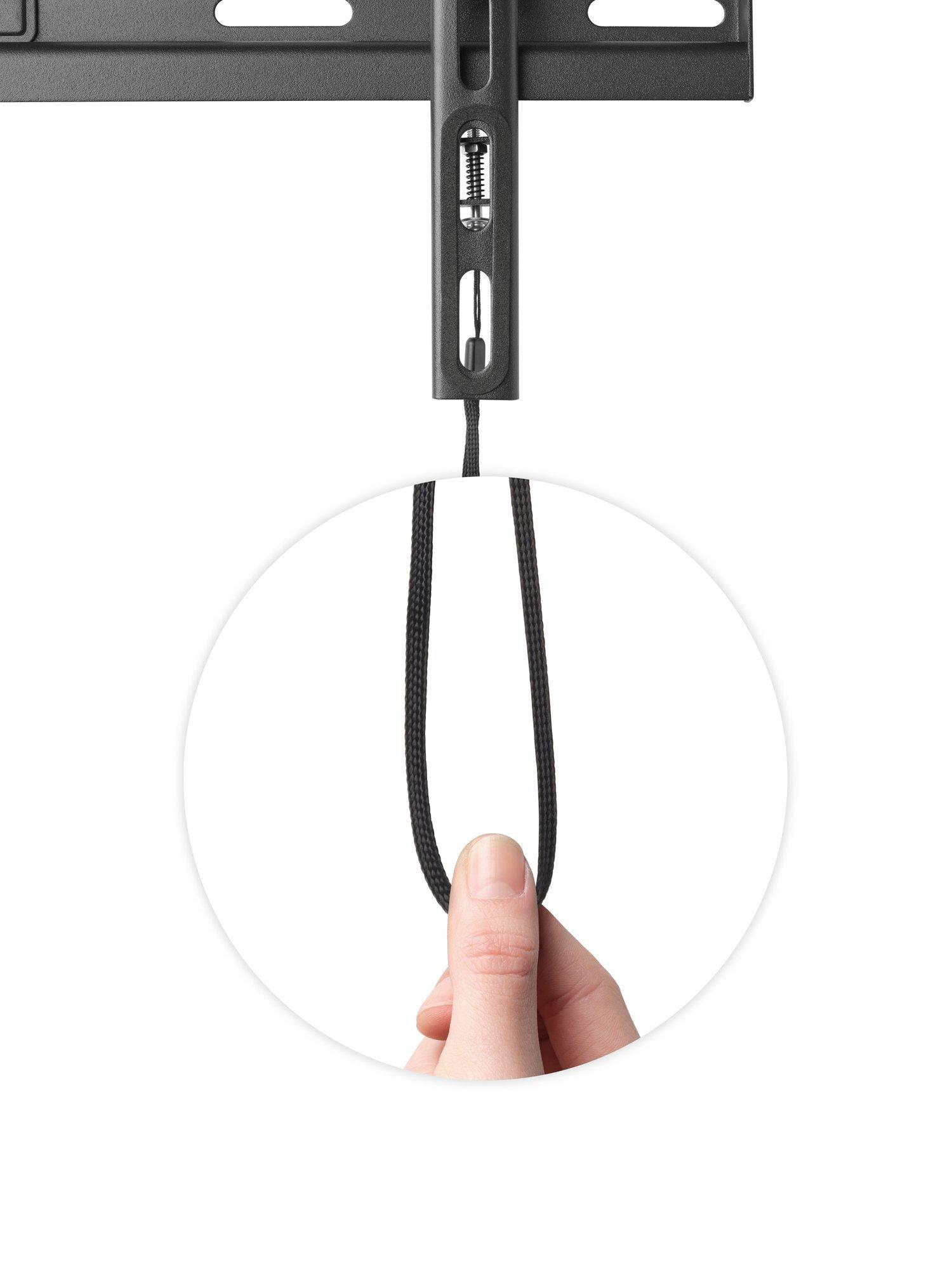 One For All WM4619 Flat Fixed TV Bracket for TVs from 32” to 90”, Black