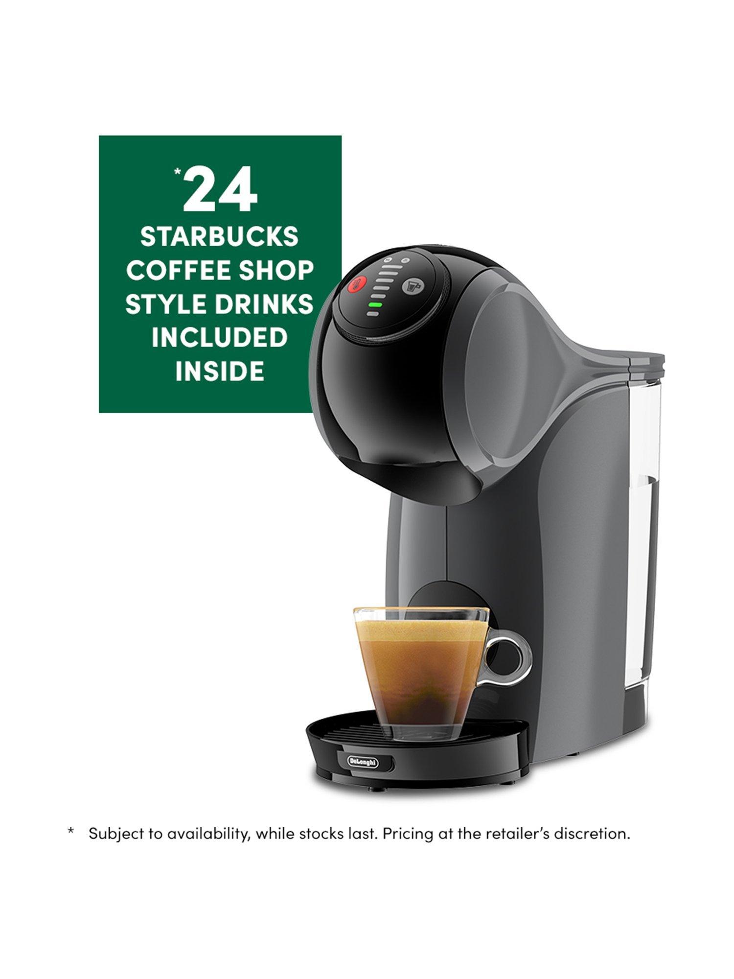 Dolce Gusto Genio S Coffee Machine & STARBUCKS® Coffee Gift Set, Anthracite