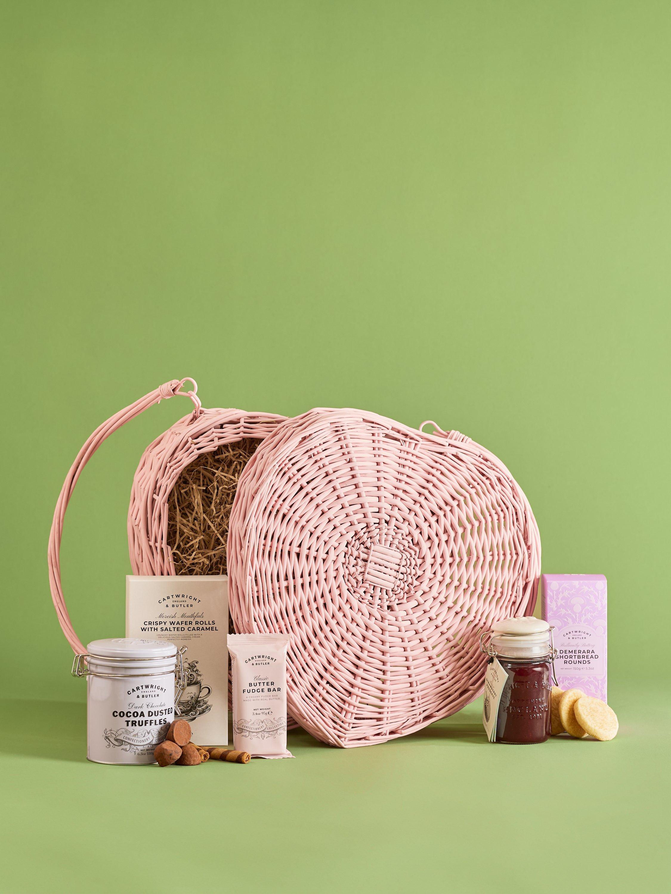 Cartwright & Butler Treats for Her Wicker Basket