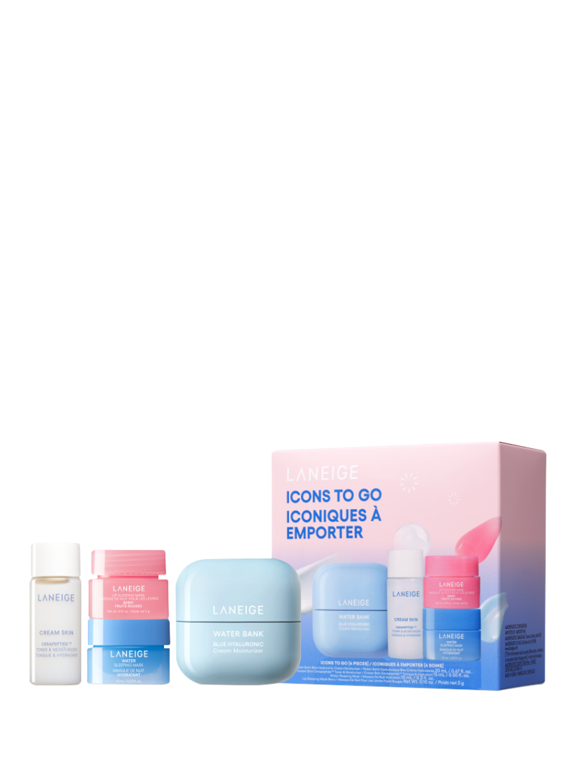 LANEIGE Icons To Go Skincare Gift Set