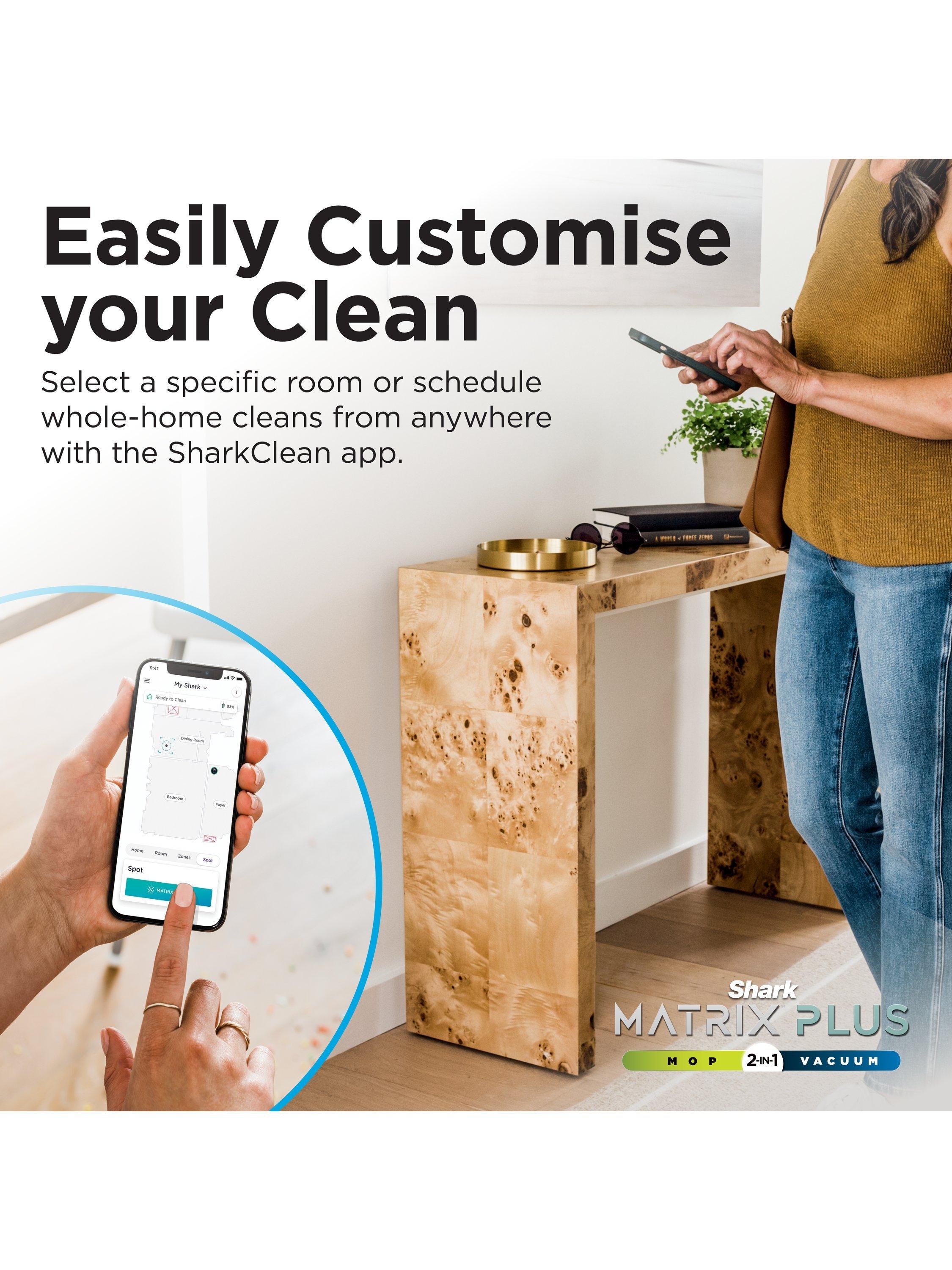 Shark RV2620WAUK Matrix Plus 2-in-1 Self-Empty Robot Vacuum & Mop ...