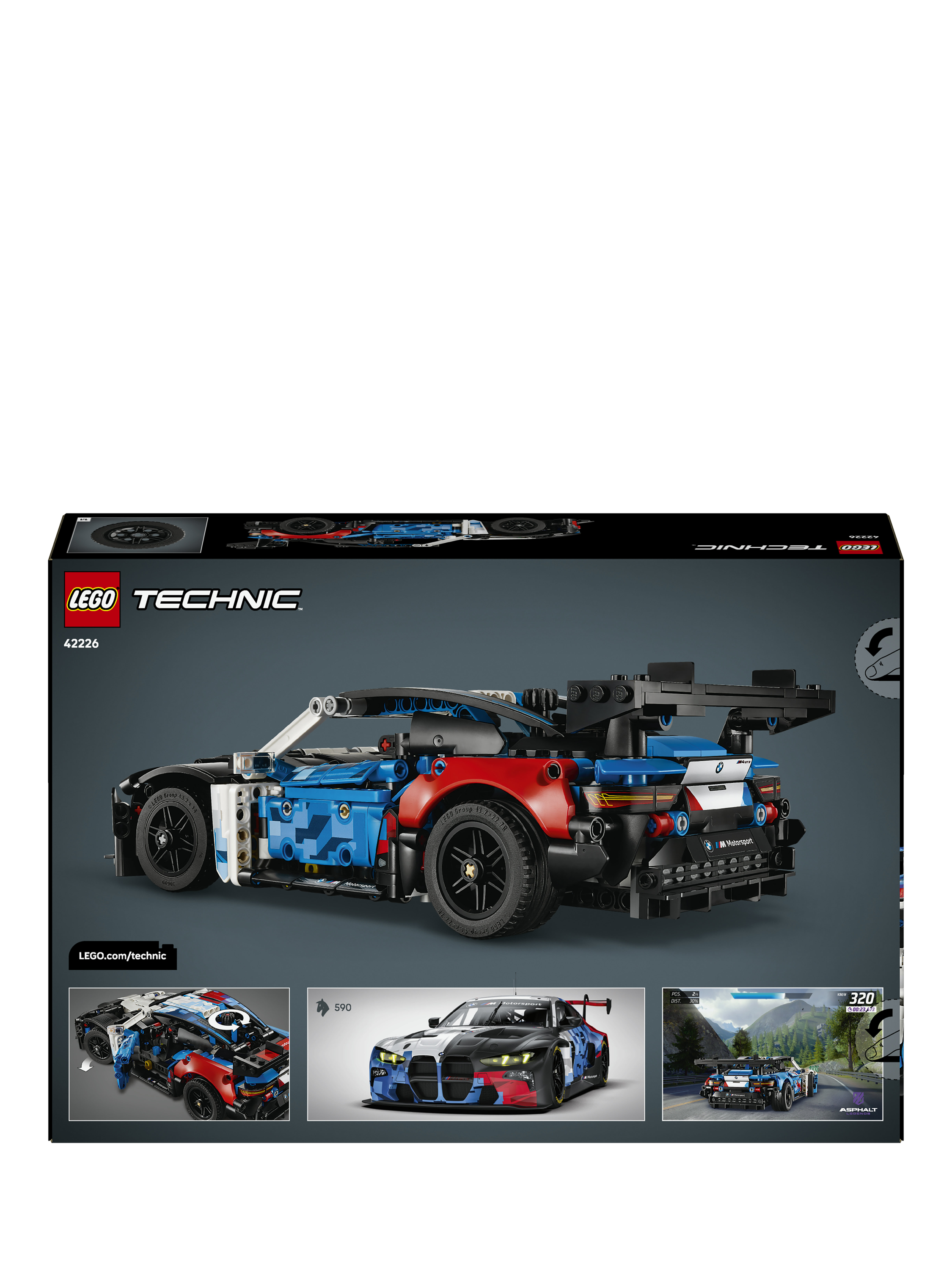 LEGO Technic 42226 BMW M4 GT3 EVO Race Car Toy