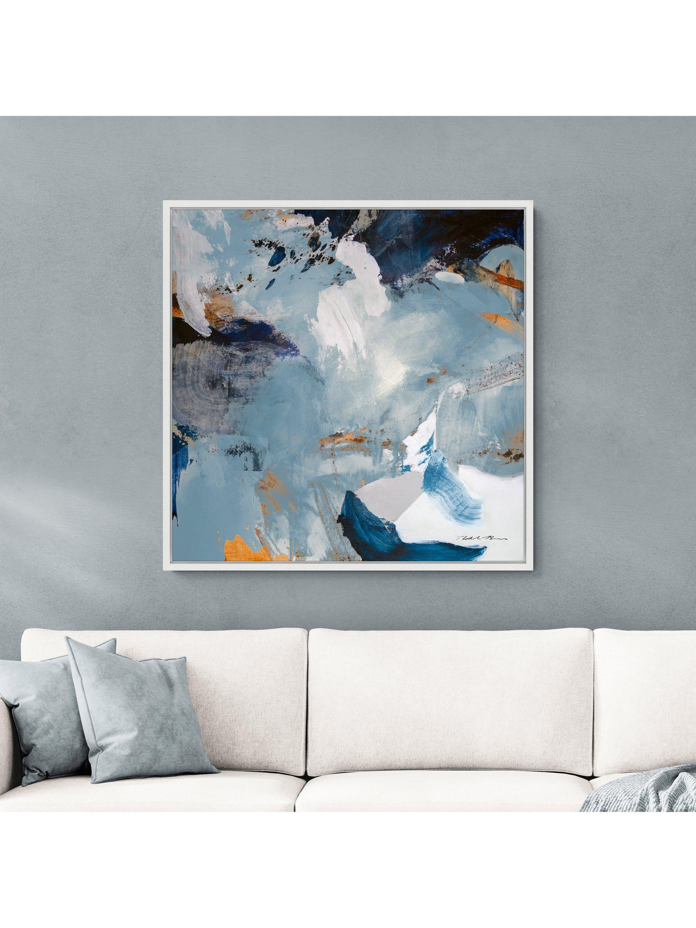 John Lewis Natasha Barnes 'Endless Waters' Canvas Print, 106 x 106 cm, Multi Multi