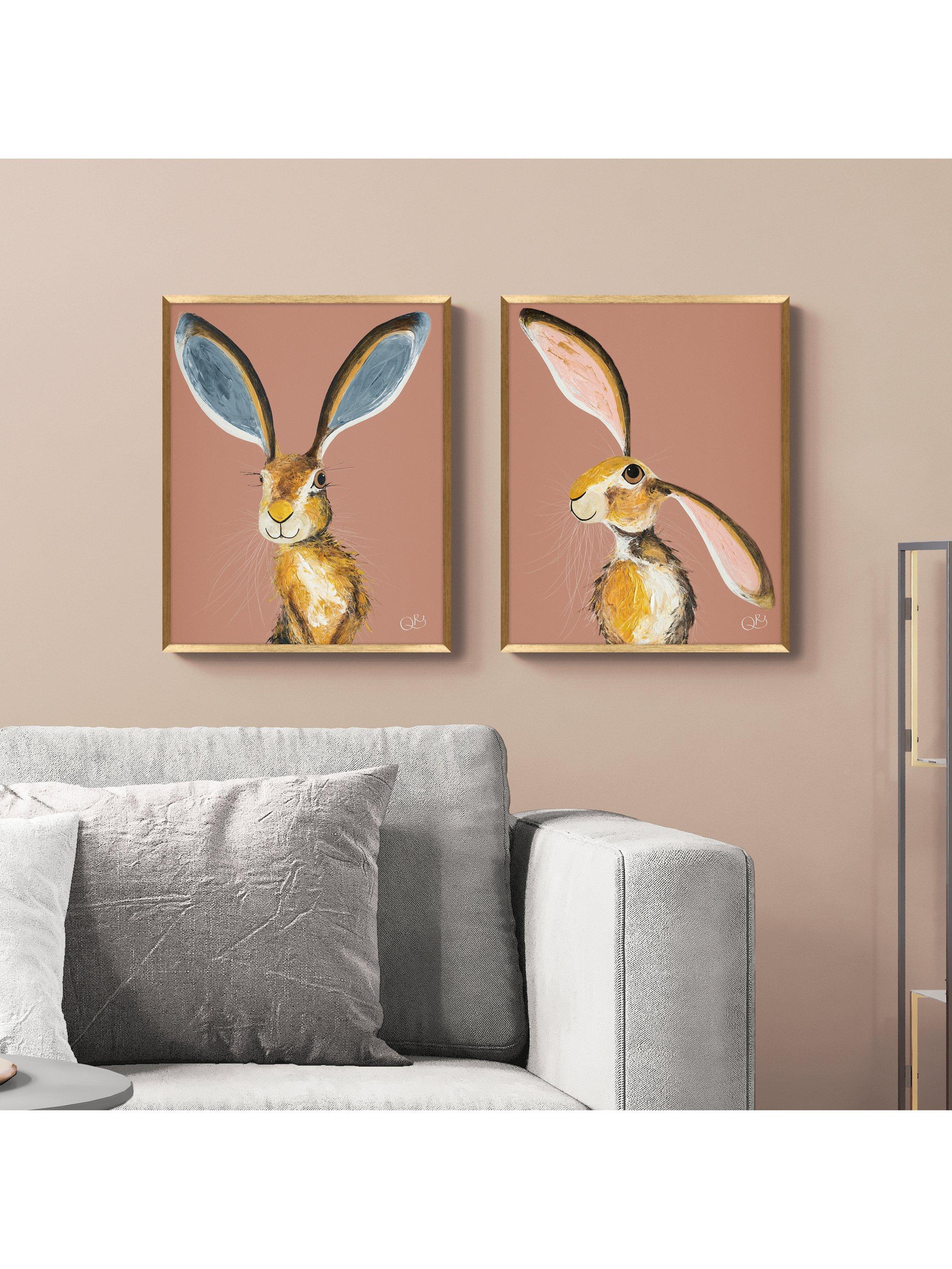 John Lewis Quinn Russell 'Marley & Maisie' Framed Print, Set of 2, 52 x ...