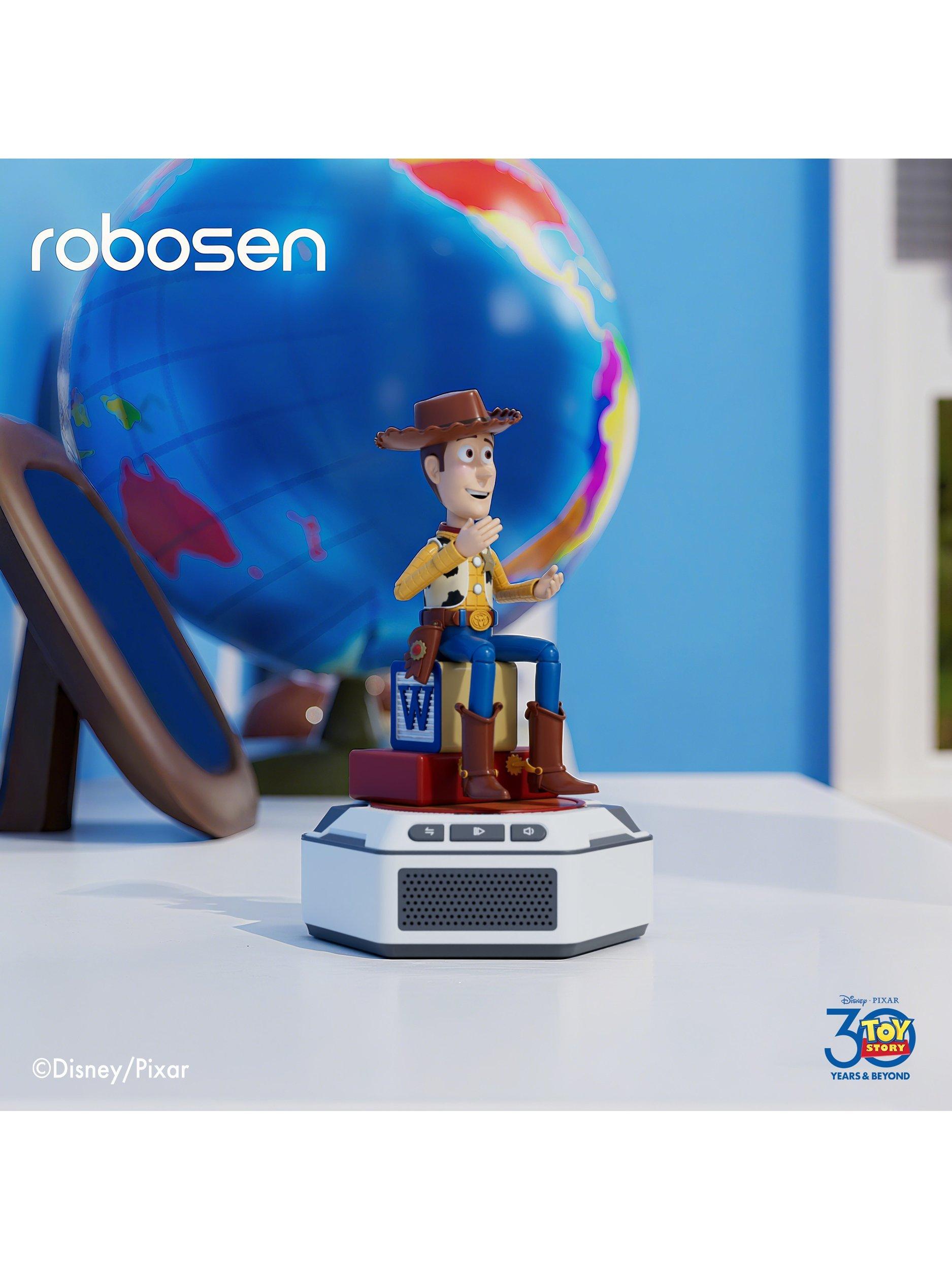 Robosen Disney Pixar Toy Story 30th Anniversary Woody Mini Robot & Base