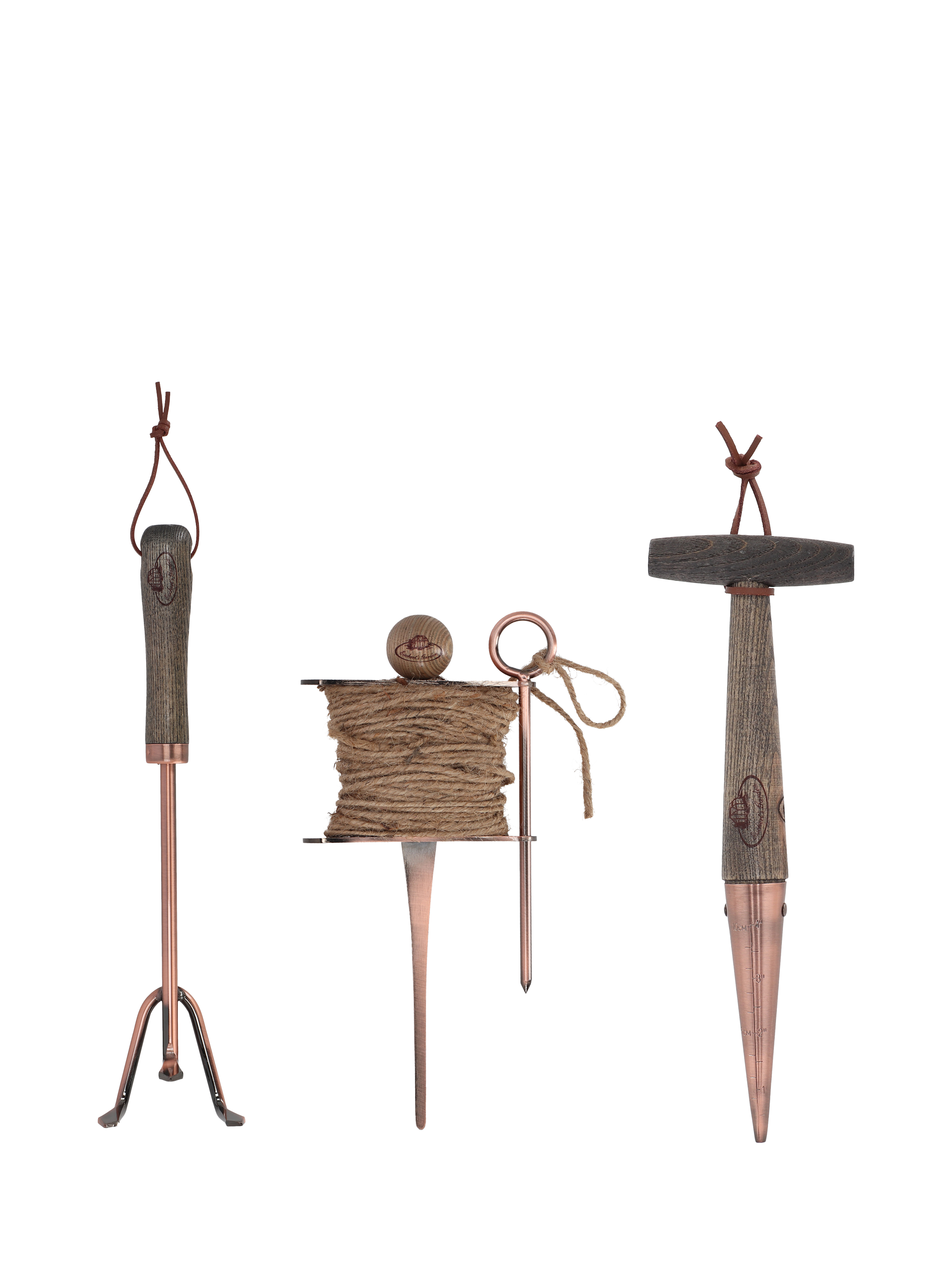 Fallen Fruits Sow & Grow Garden Tool Gift Set, FSC-Certified (Ash Wood ...
