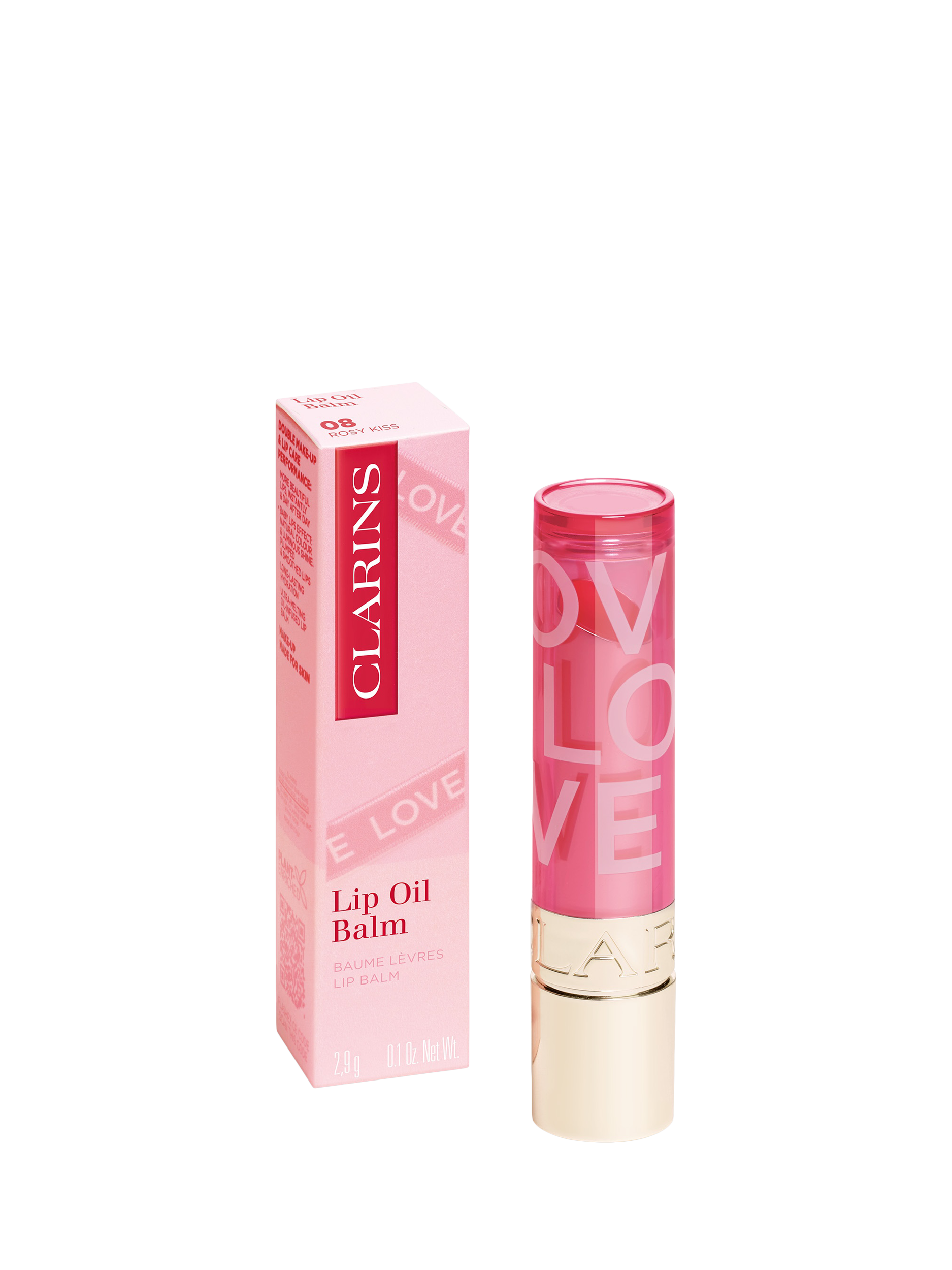 Clarins Limited Edition Love Lip Oil Balm, 2.9g