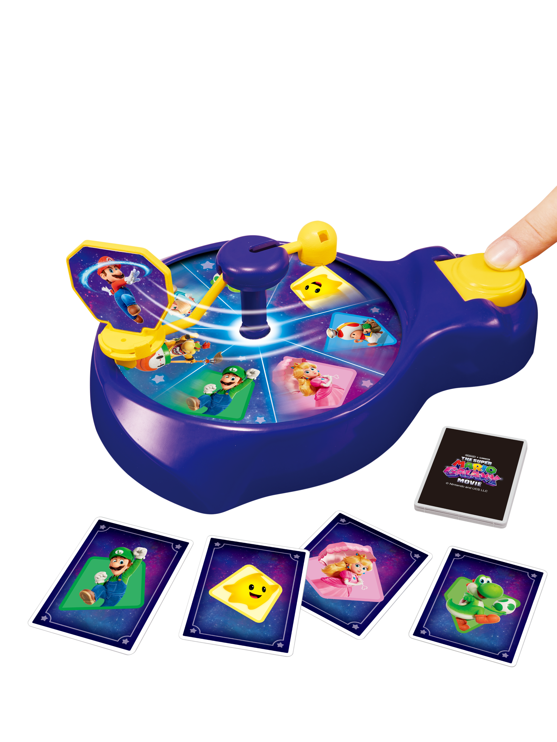 Nintendo Super Mario Galaxy Movie Spin and Match Game
