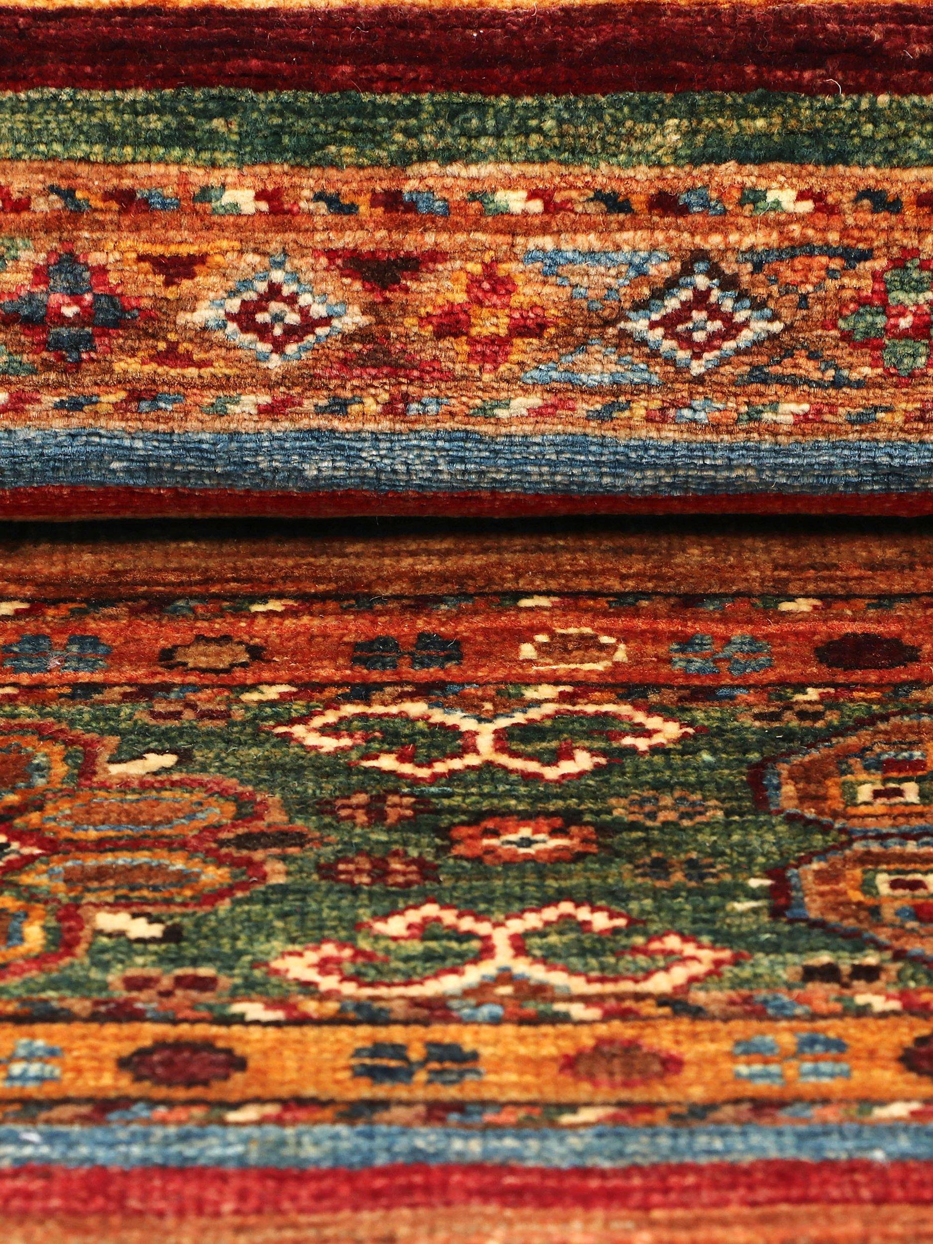 Gooch Oriental Khurjeen Pure Wool Rug, Multi, L127 x W89 cm