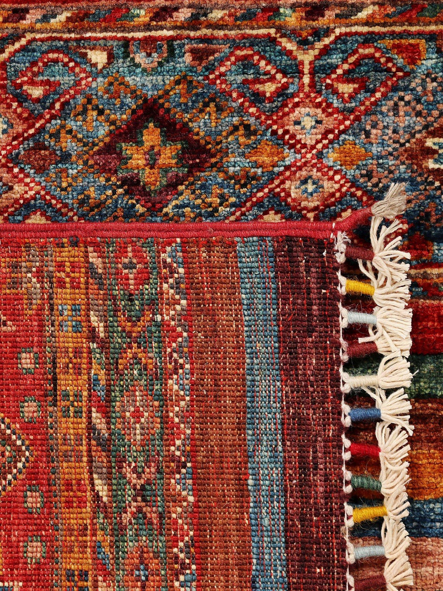 Gooch Oriental Khurjeen Pure Wool Rug, Multi, L147 x W103 cm
