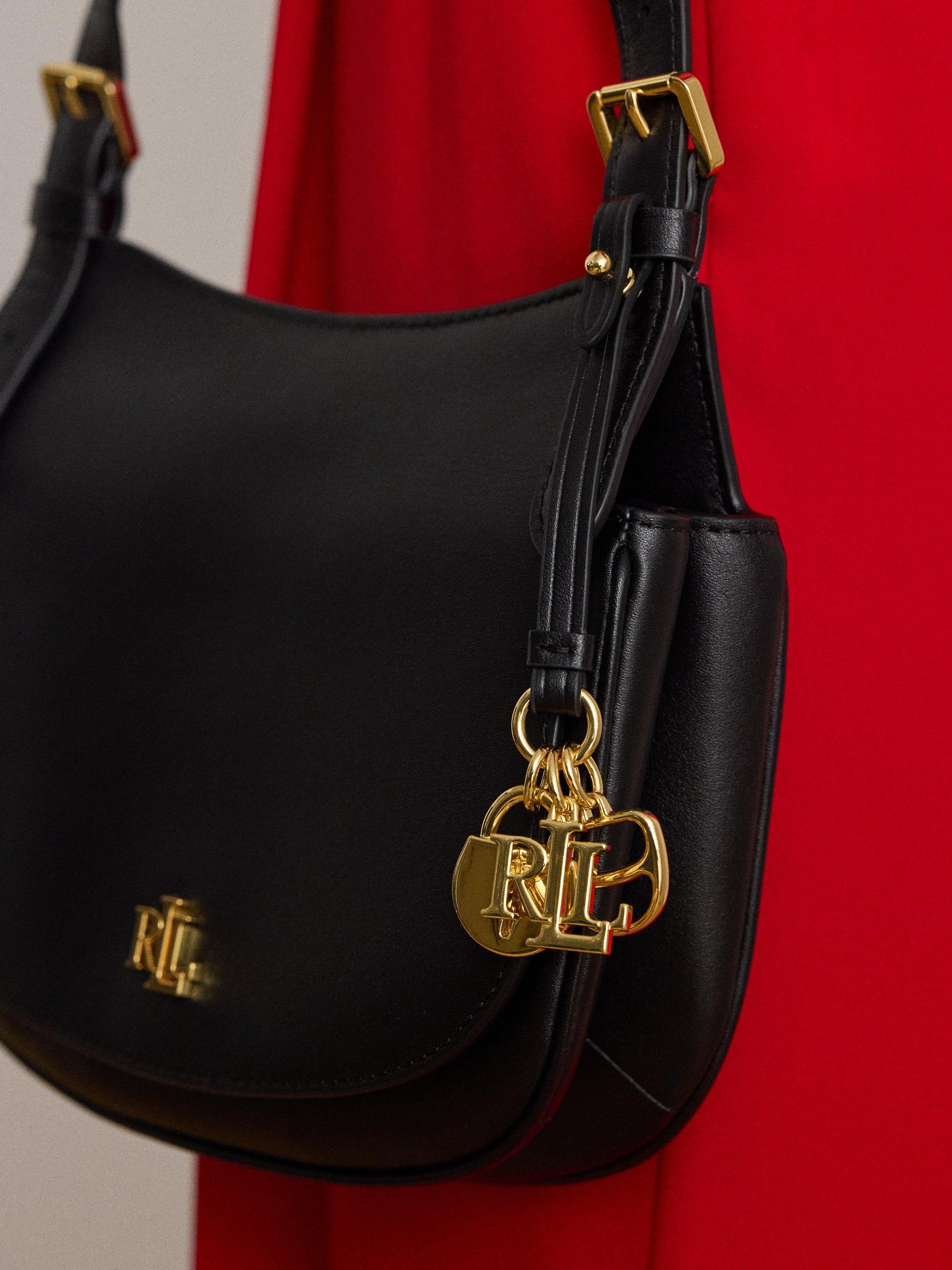 Lauren Ralph Lauren Marcy Medium Crossbody Bag, Black