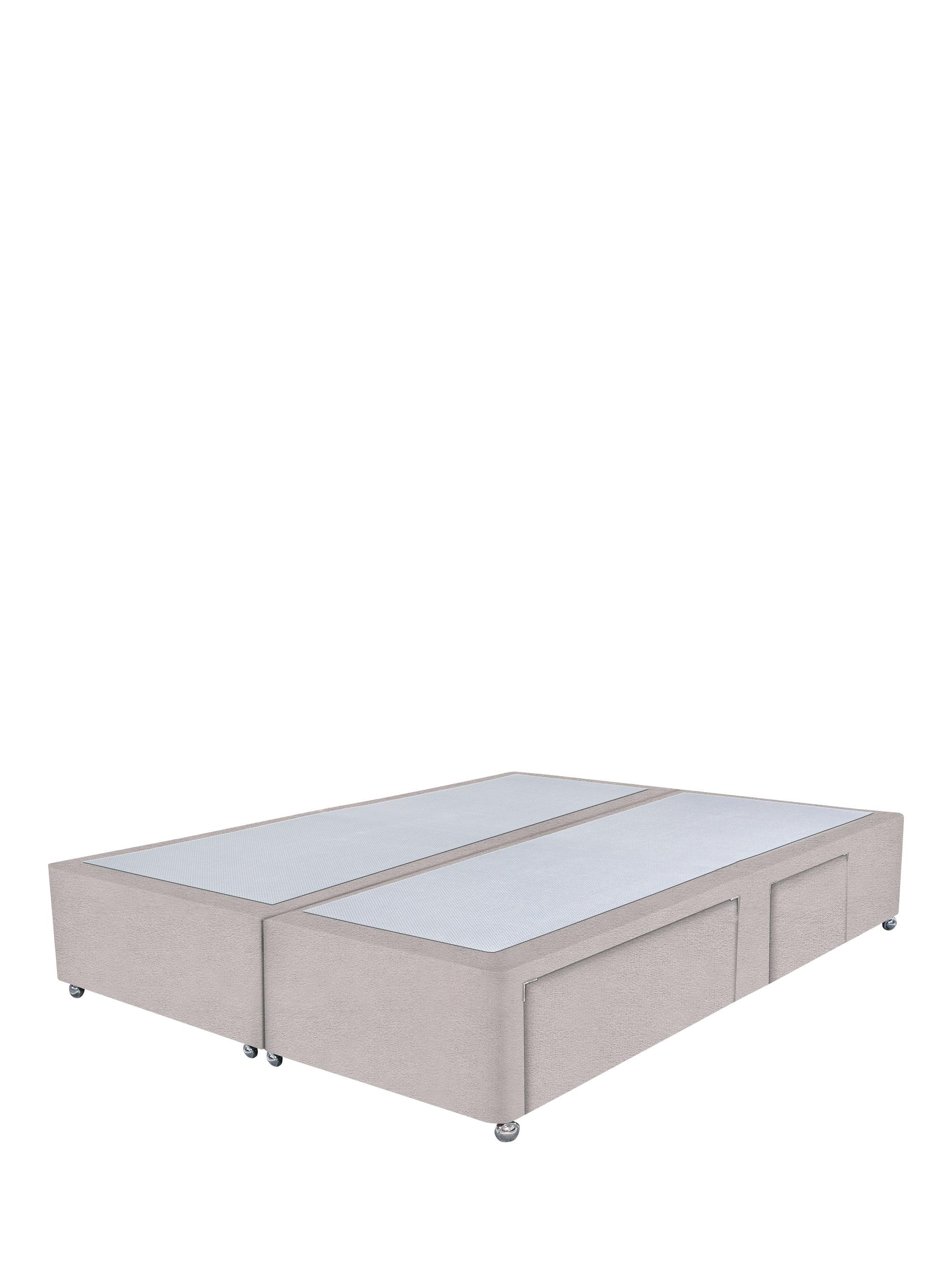 John Lewis Non-Sprung Upholstered Continental 2+2 Drawer Divan Base ...