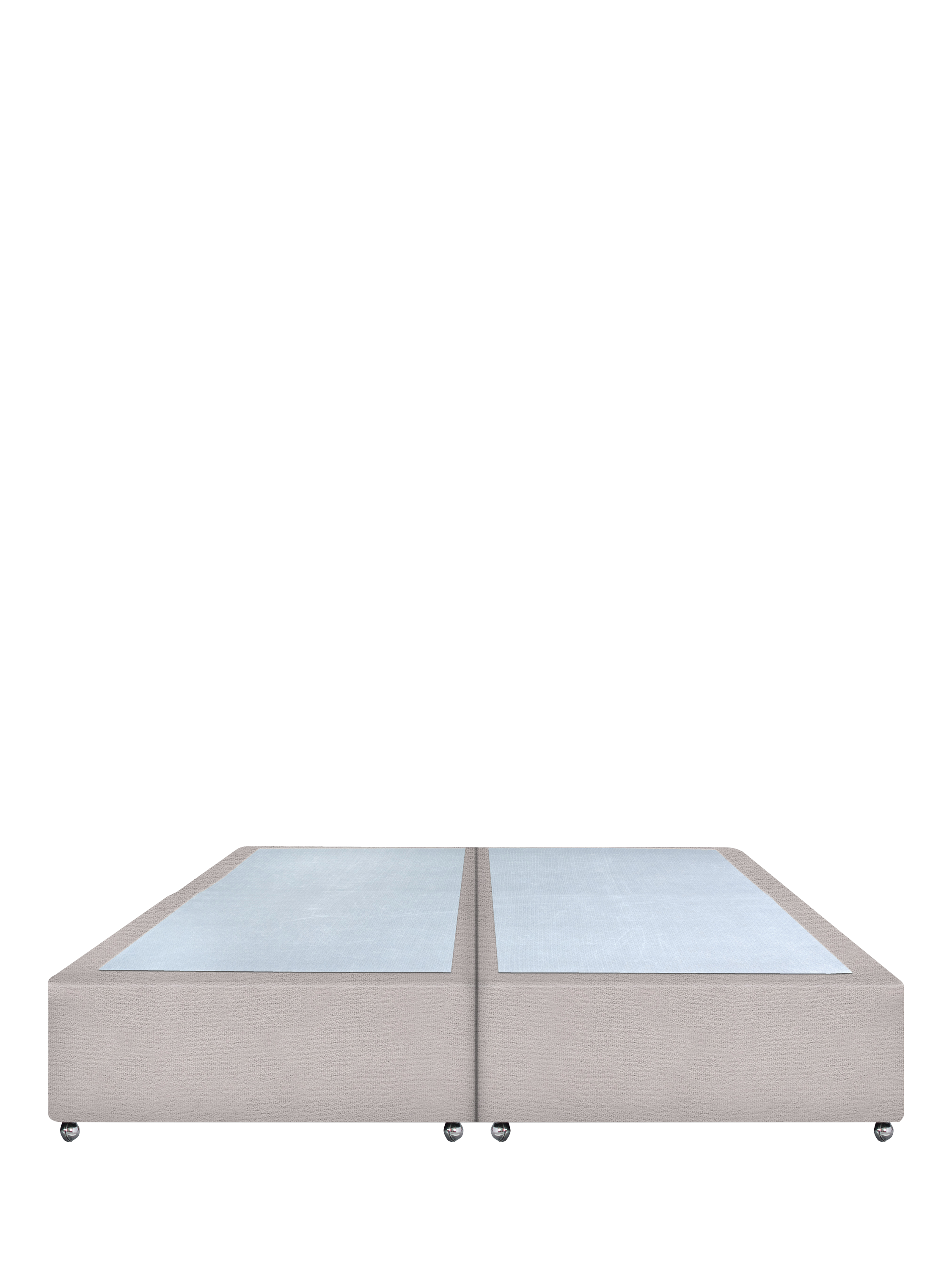 John Lewis Non-Sprung Upholstered Continental 2+2 Drawer Divan Base ...