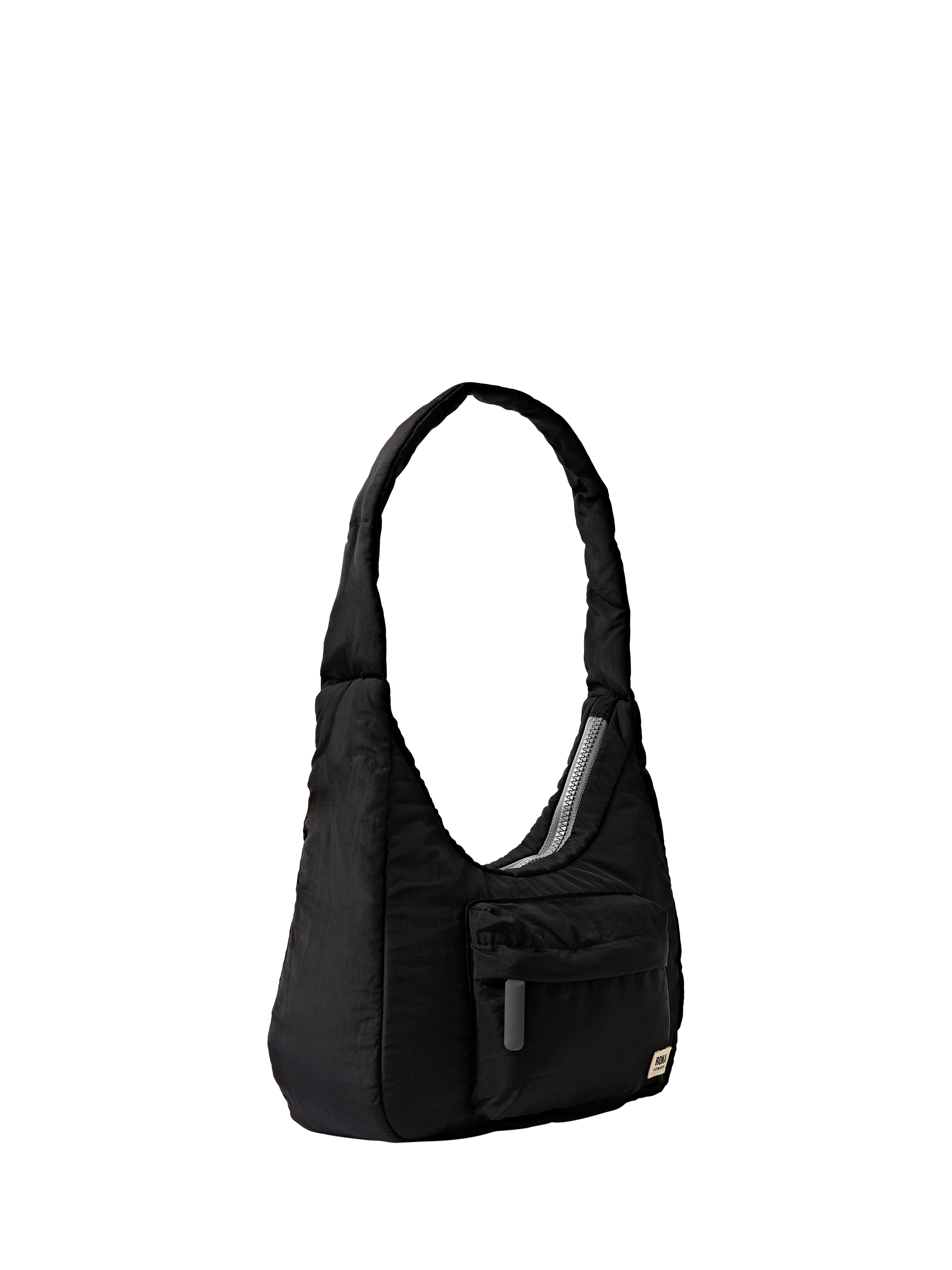 ROKA London Belsize Taslon Handbag, Black