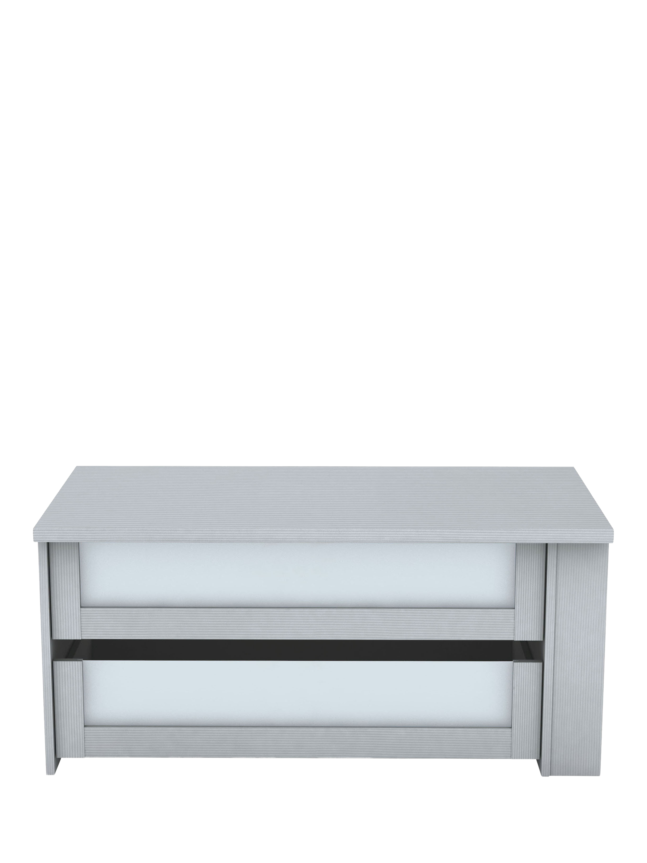 John Lewis Newlyn Wardrobe Internal Drawers with Glass Fronts, Set of 2