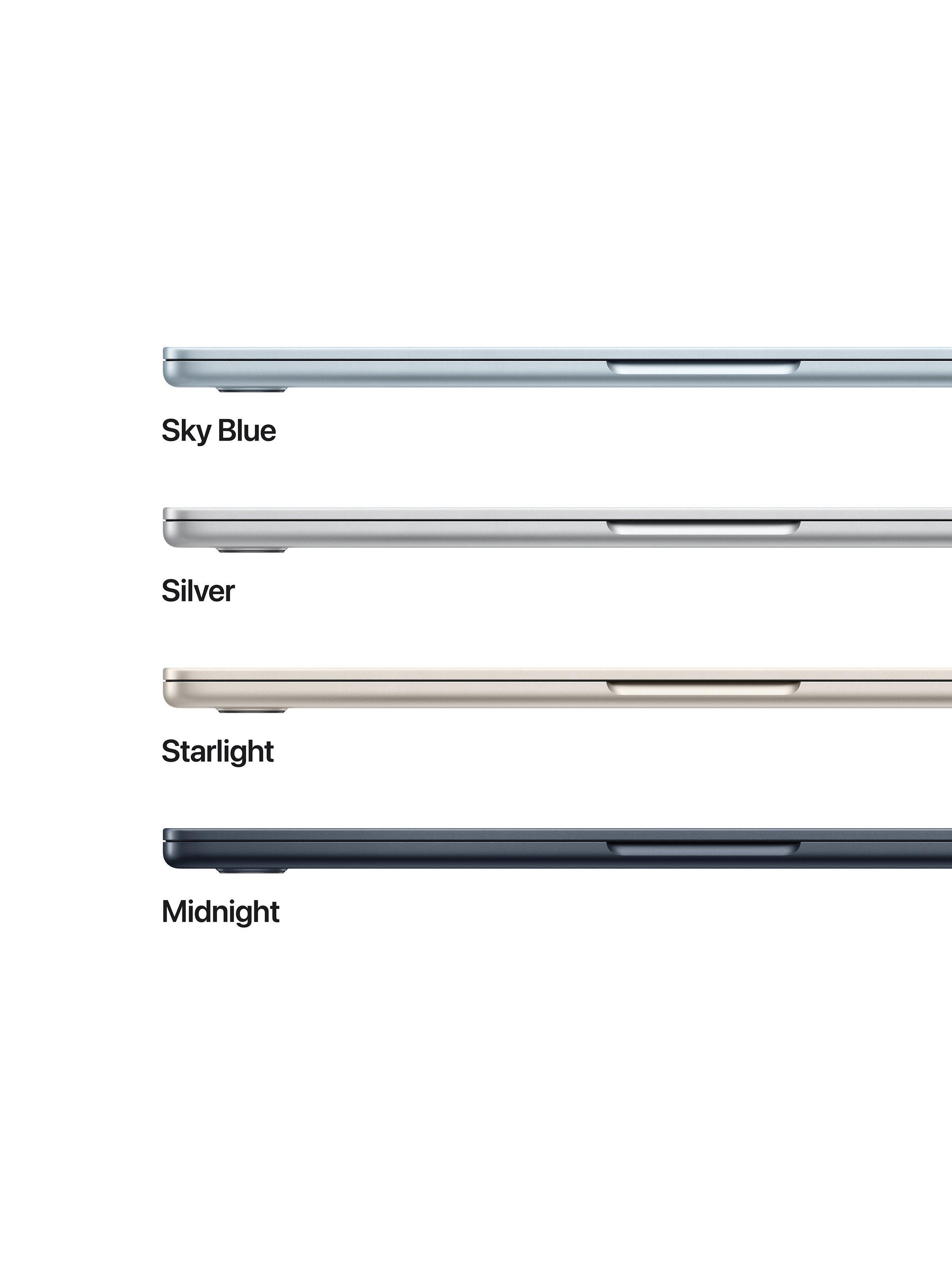 2026 Apple MacBook Air 13.6", M5 Processor, 16GB RAM, 512GB SSD, Sky Blue