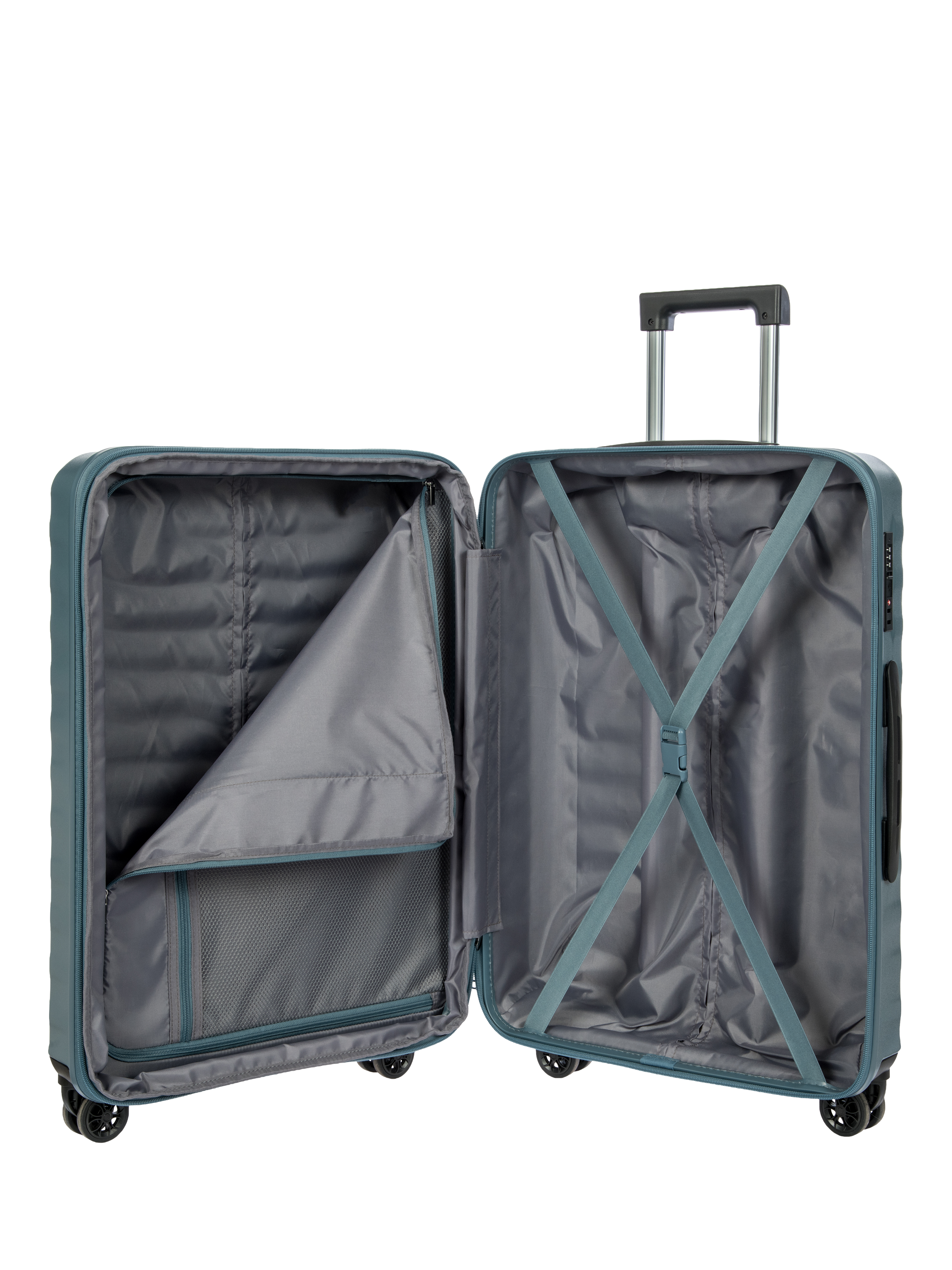 Bric's Nausicaa 67cm Expandable 4-Wheel Medium Suitcase, 93L, Blue